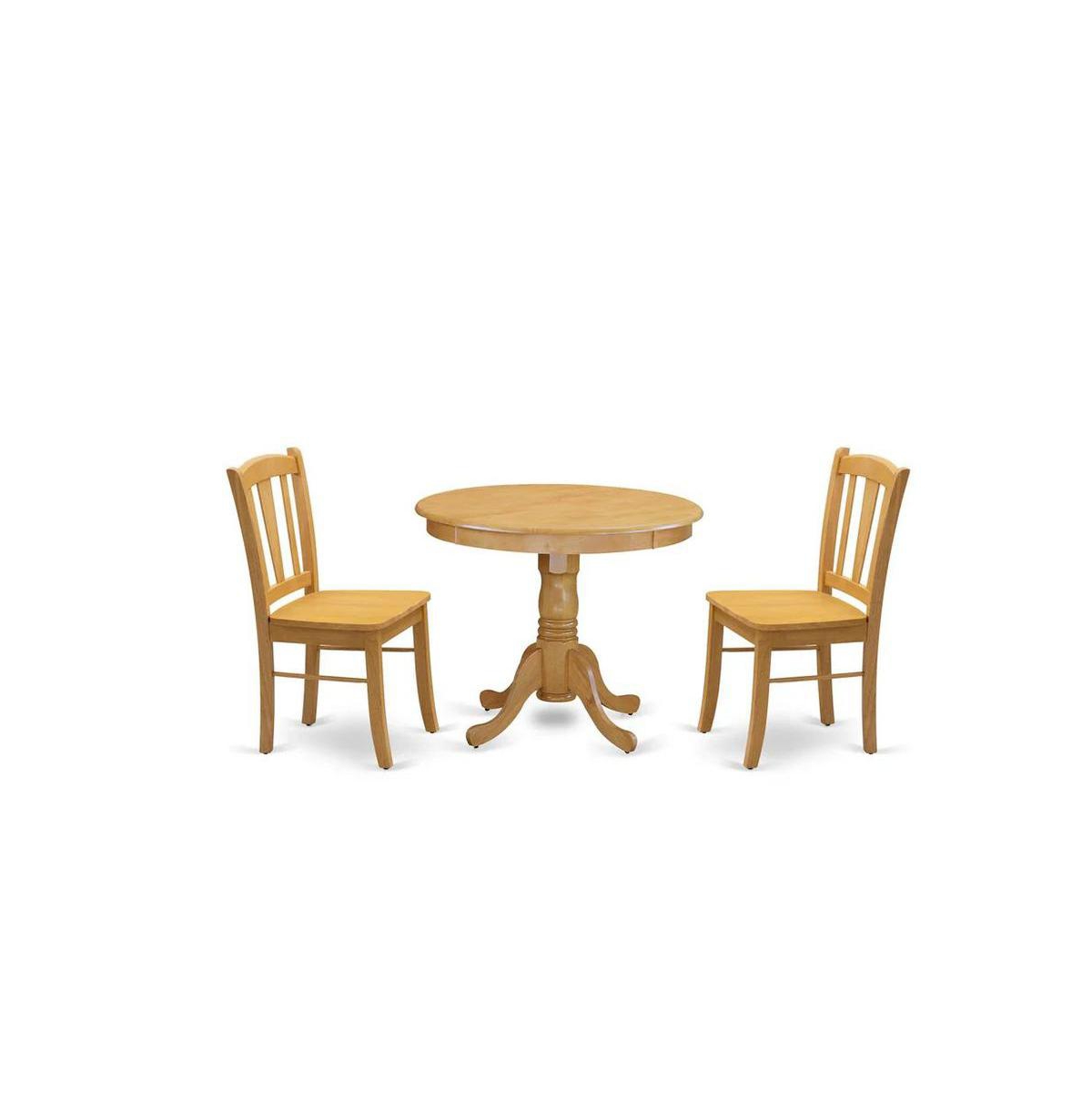Click here for East West Furniture 3-Piece Dinette Room Set- 2 Ki... prices