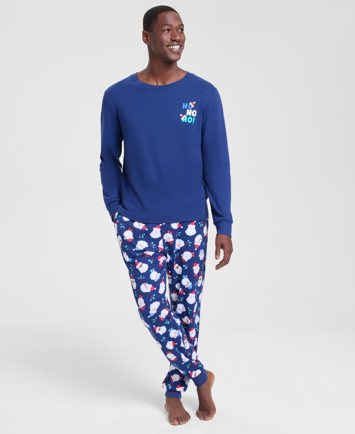 Click here for Holiday Lanes Mens Santas Matching Family Pajamas... prices