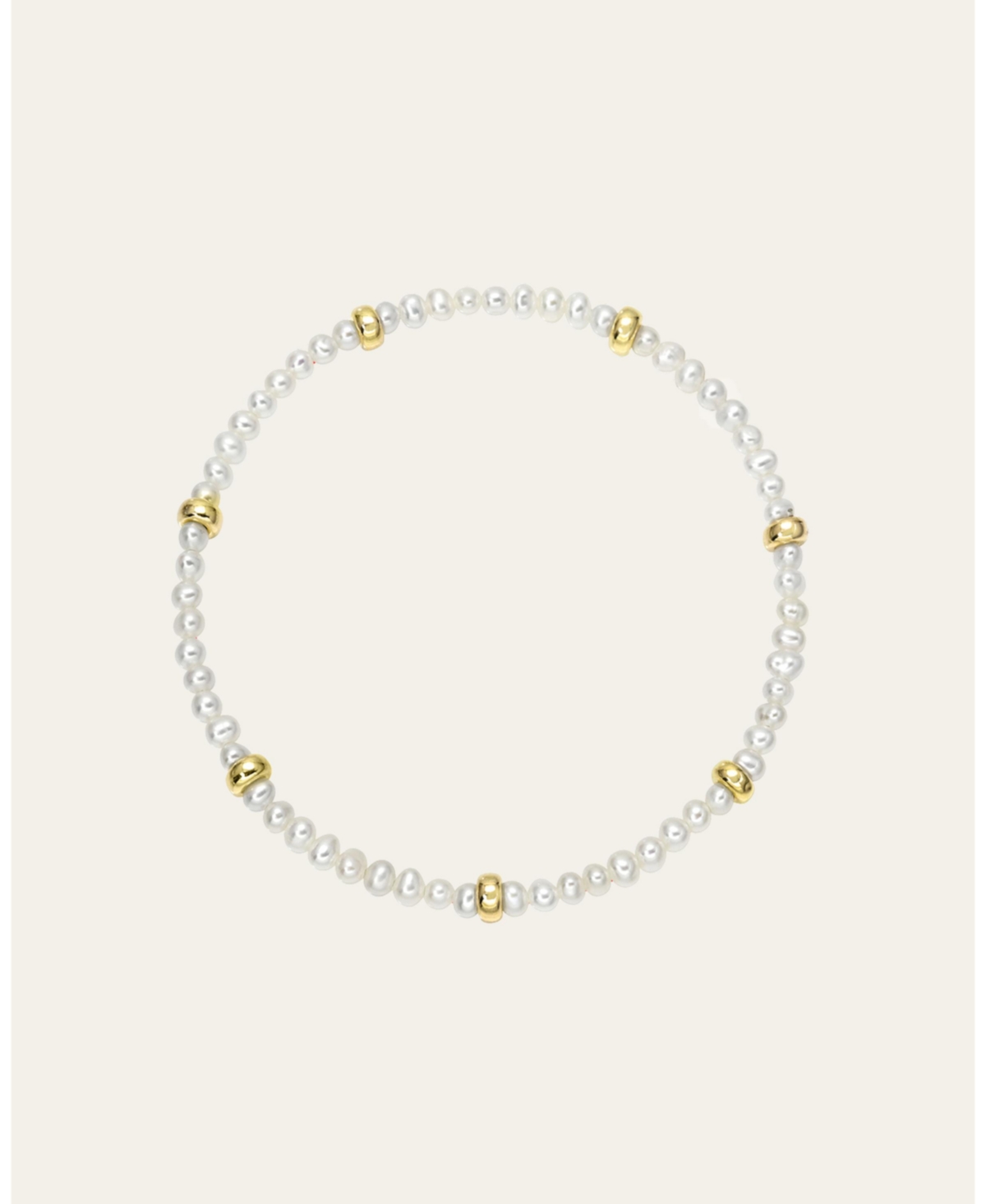 Click here for Zoe Lev 14K Gold Pearl Segment Bead Bracelet - Yel... prices