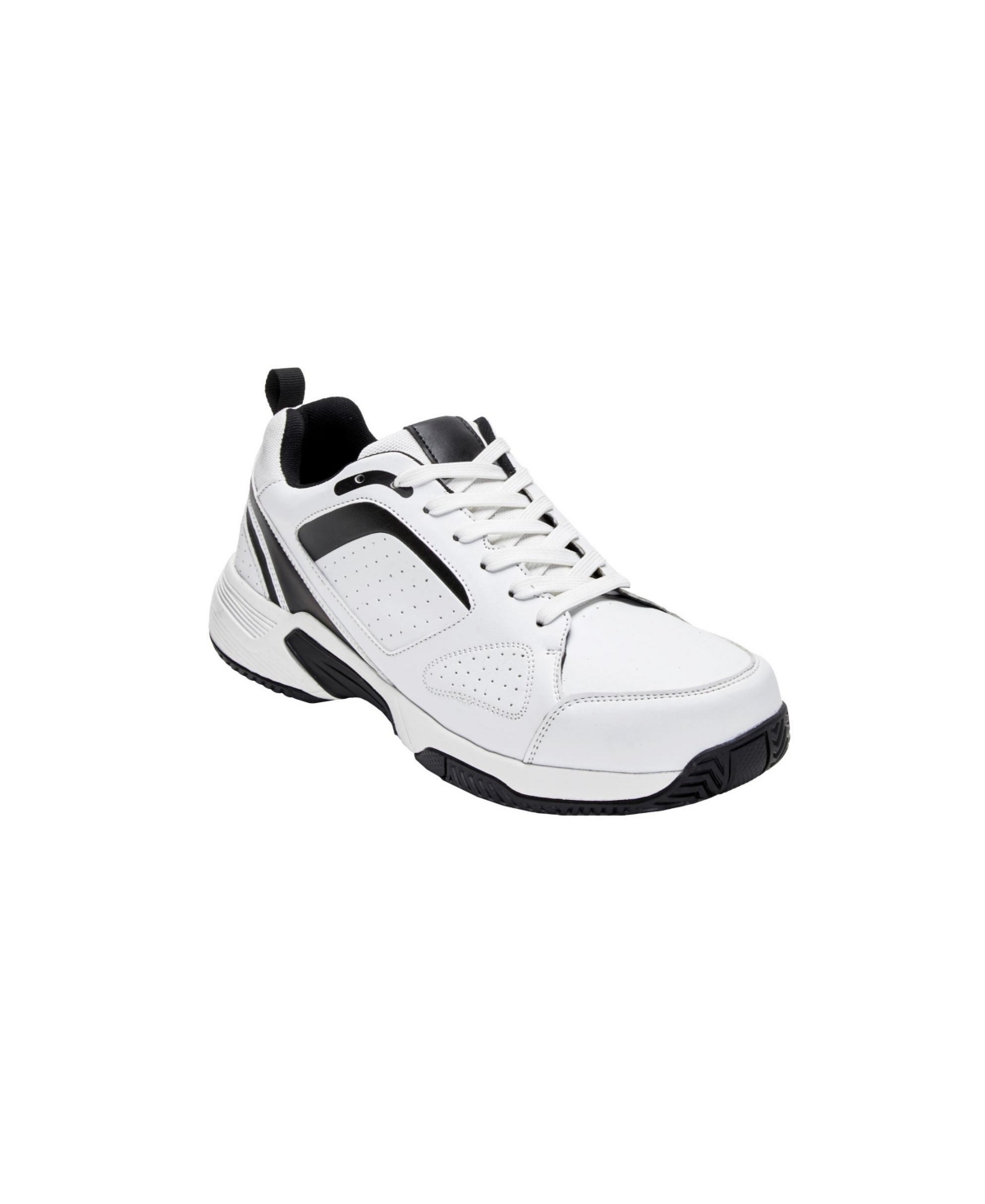 Click here for KingSize Mens Everyday Sneaker - White black prices