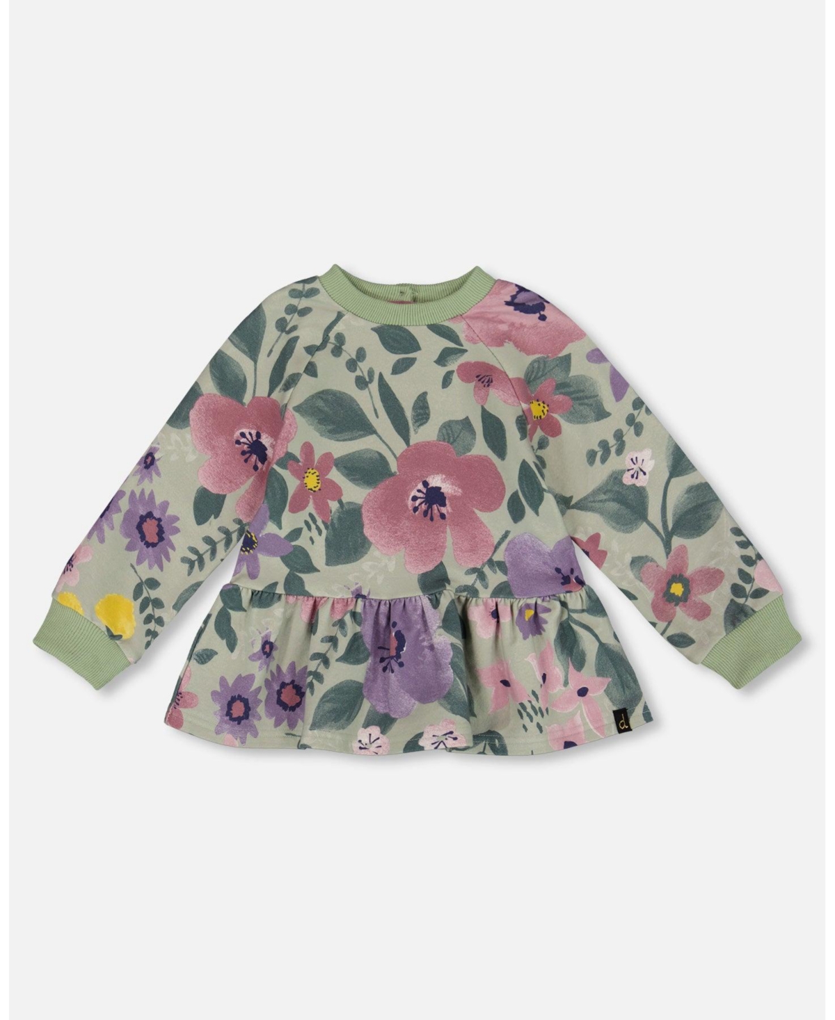 Click here for Deux par Deux Girl Stretch Fleece Sweatshirt Sage... prices