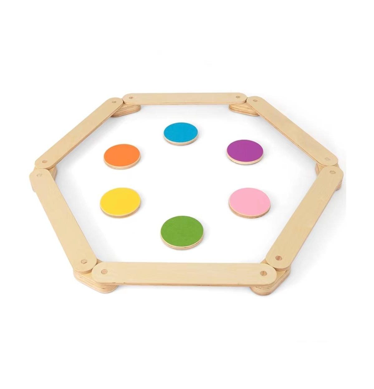 Click here for Akiudex 12-Piece Kids Wooden Balance Beam with Col... prices