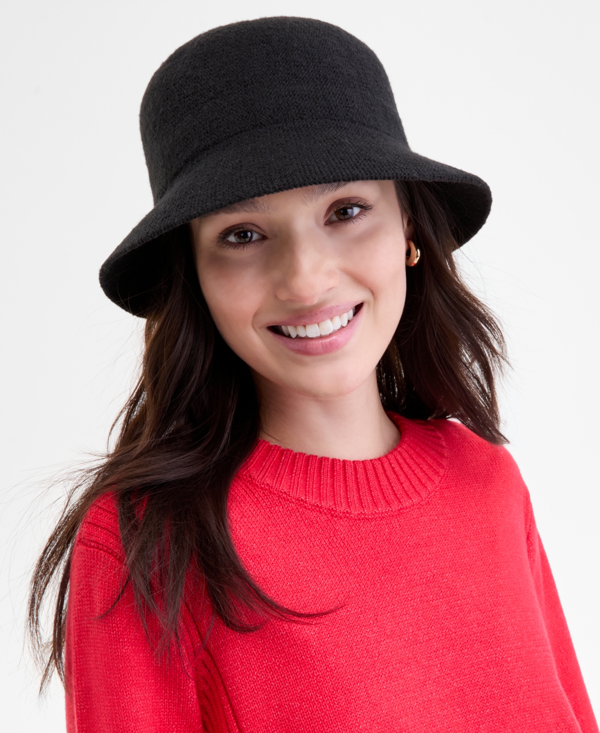 Click here for On 34th Melton Cloche  Macys Exclusive - Black prices
