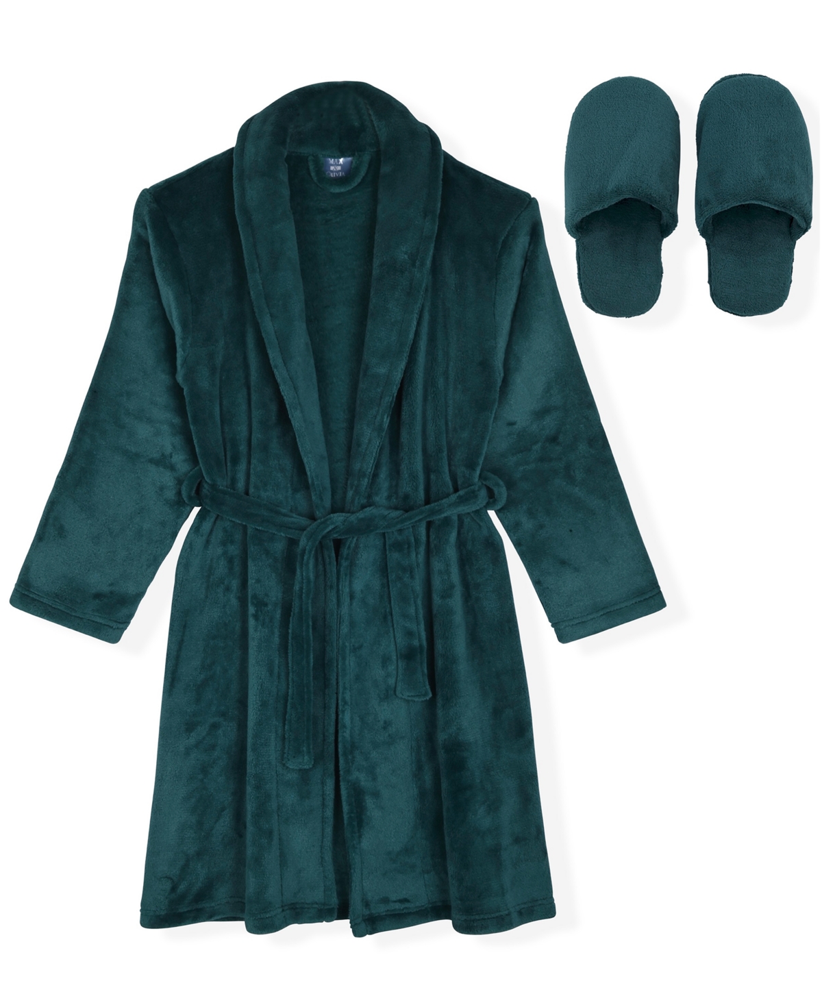 Click here for Max & Olivia Little and Big Boys 2-Piece Belted Ro... prices