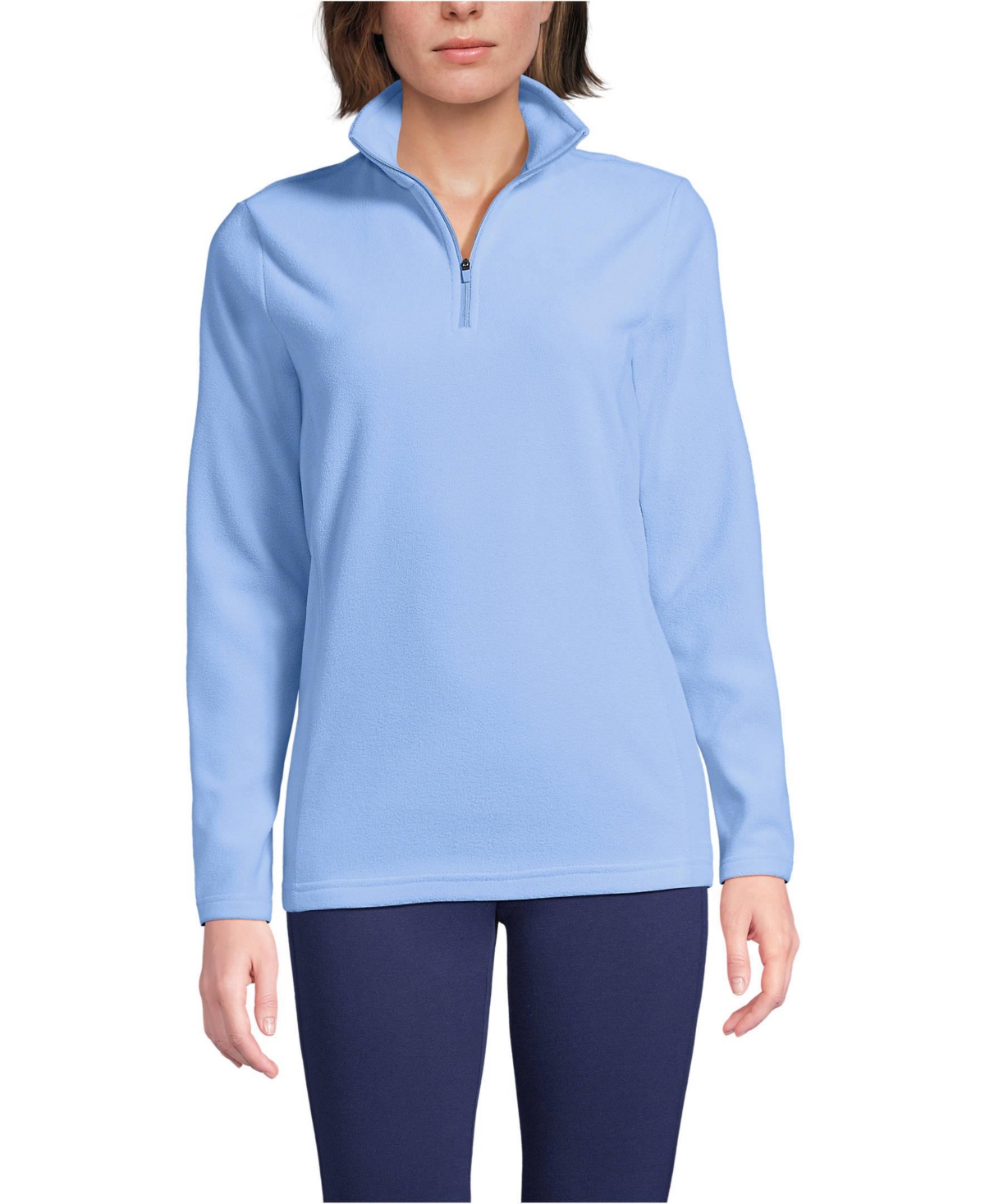 Click here for Lands End Womens Anyweather Fleece Quarter Zip Pul... prices
