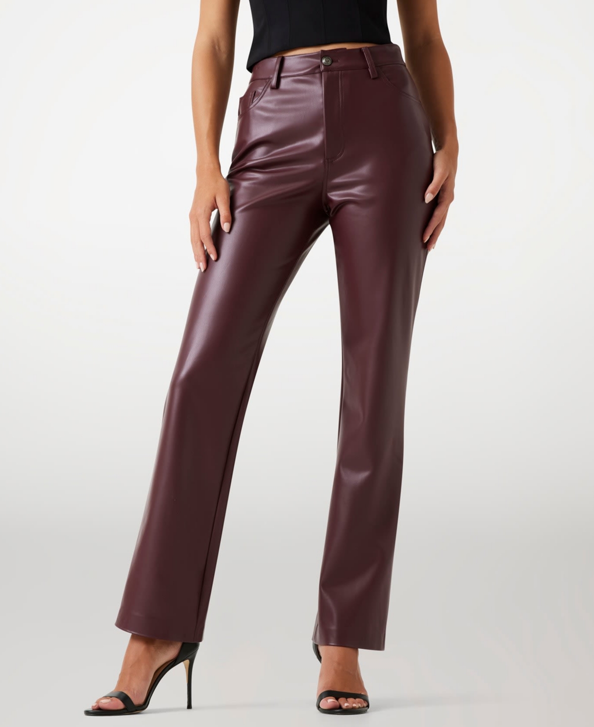 Click here for Guess Womens 80s Straight Pant - Pure Choco prices