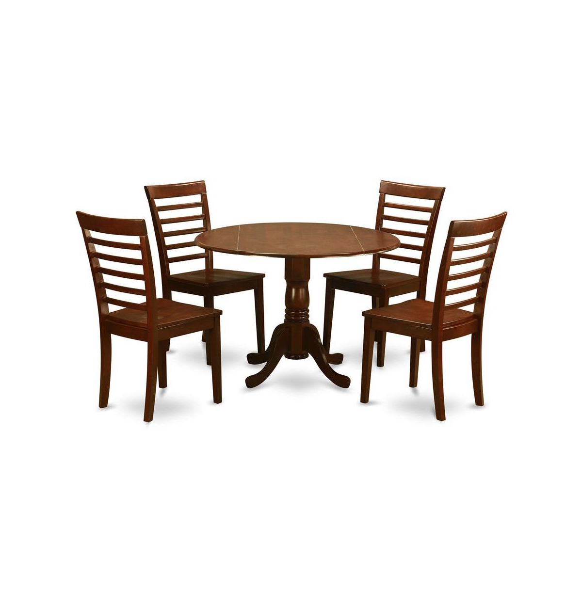 Click here for East West Furniture 5 Pc small Kitchen Table and C... prices