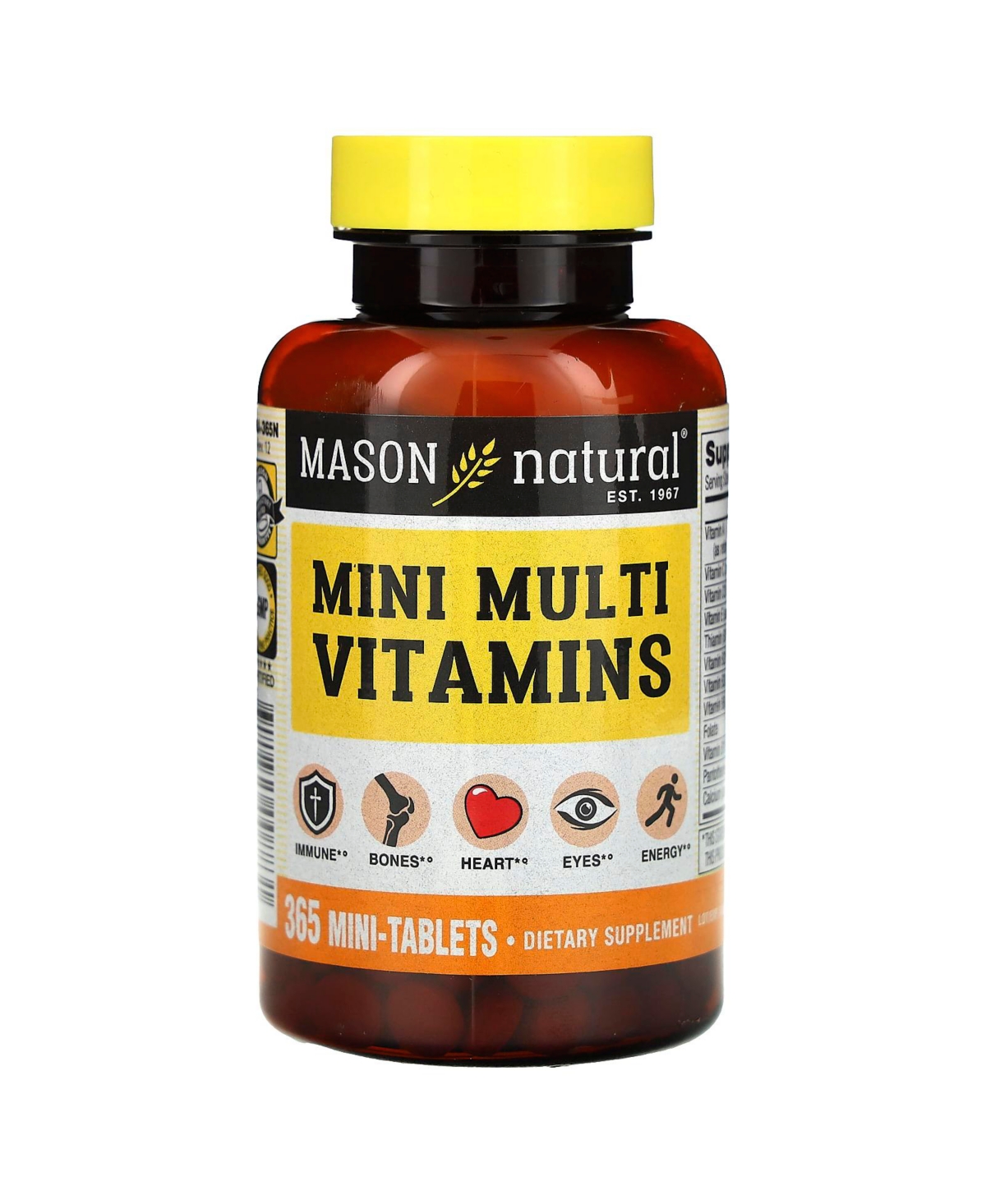 Click here for Mason Natural Mini Multi Vitamins - 365 Mini-Table... prices