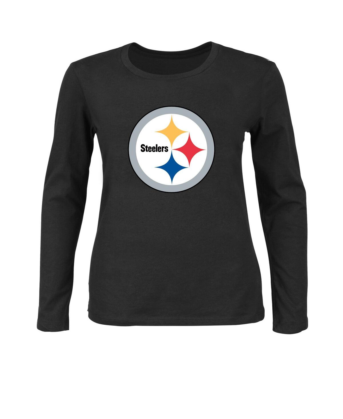 Click here for Fanatics Womens Black Pittsburgh Steelers Plus Siz... prices