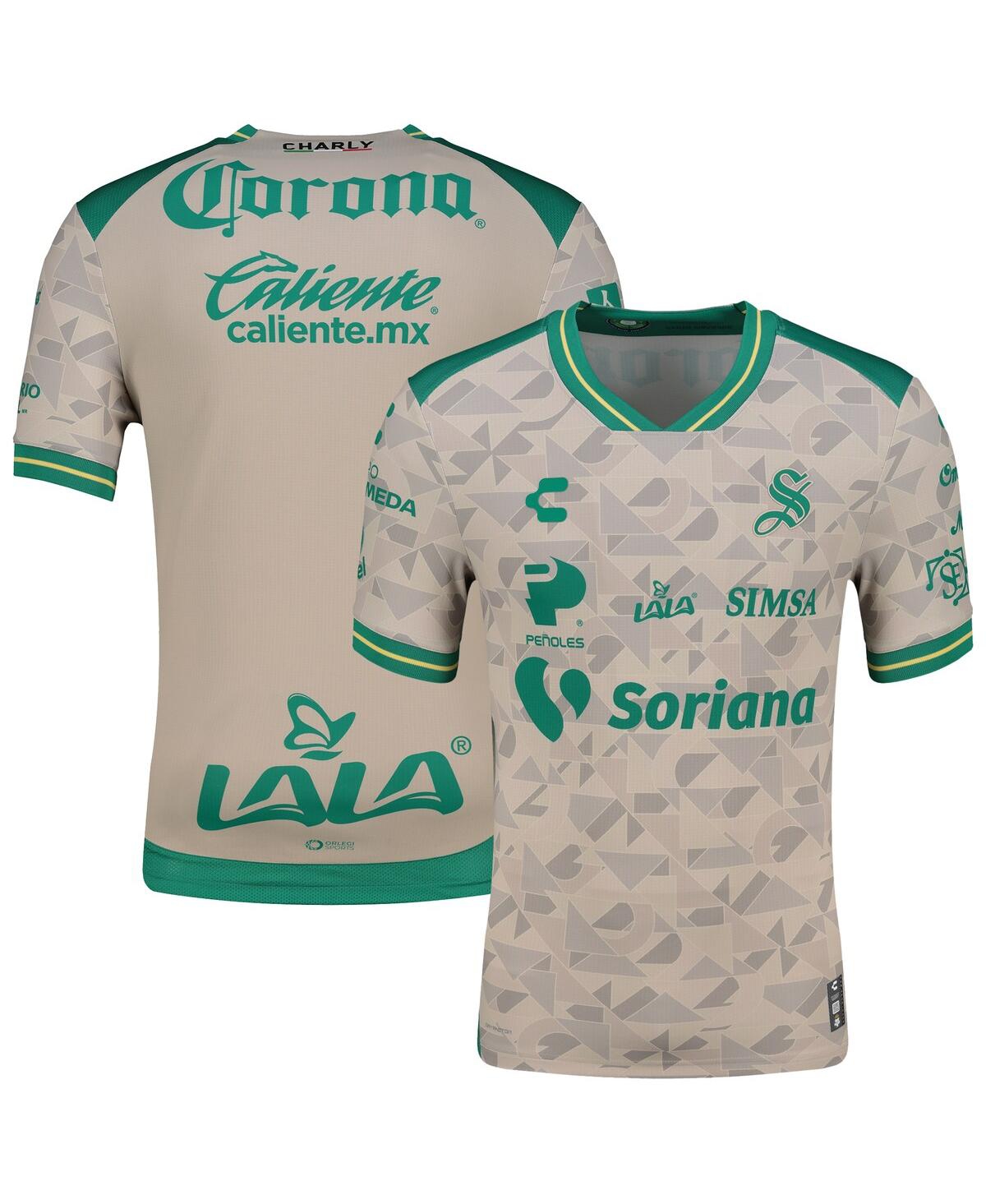Click here for Charly Mens Tan Santos Laguna 2025/26 Away Authent... prices