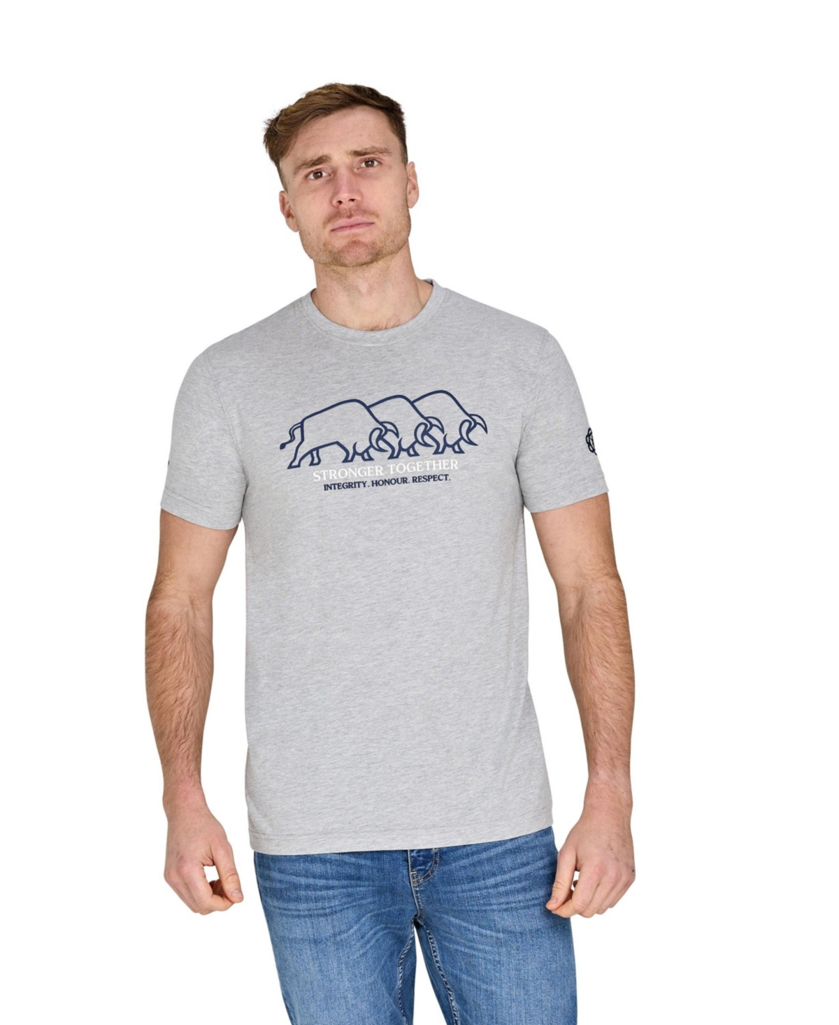 Click here for Raging Bull Mens Yfc Bull Herd High Build T-Shirt... prices