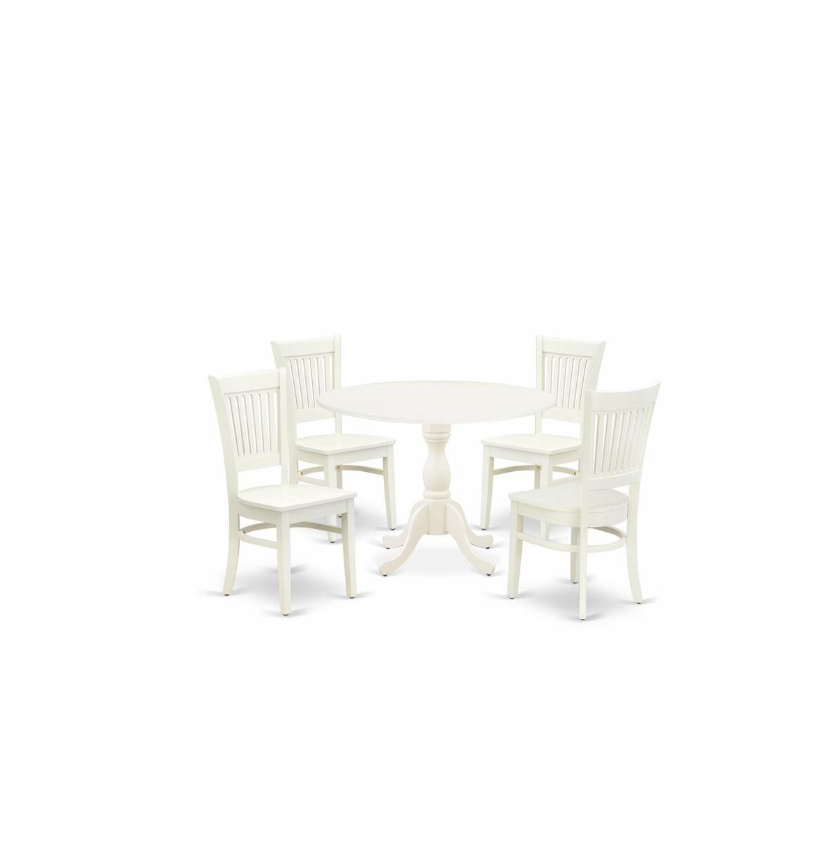 Click here for East West Furniture 5-Pc Kitchen Dining Room Set-... prices