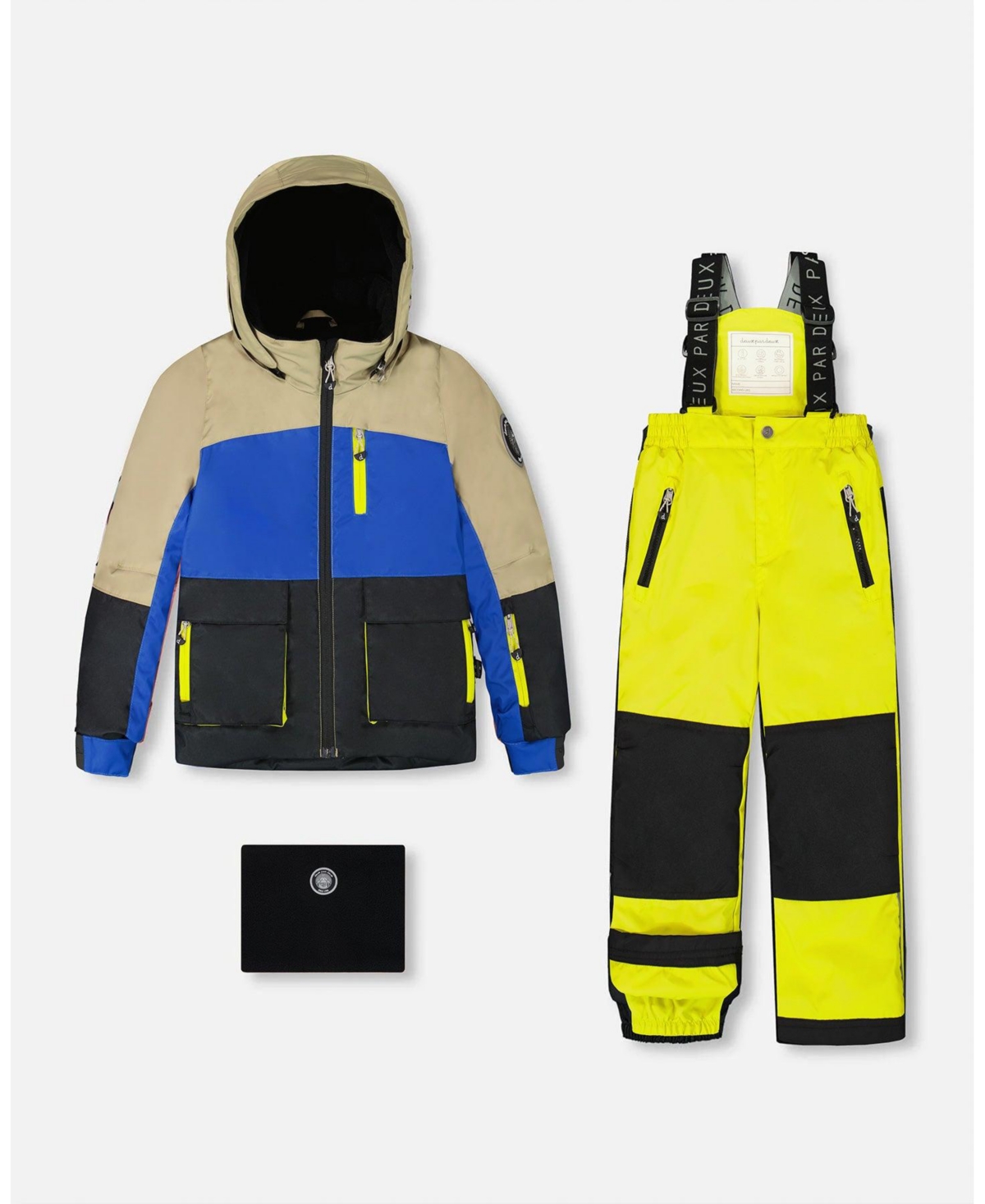 Click here for Deux par Deux Boy Two-Piece Play Snowsuit Bright Y... prices