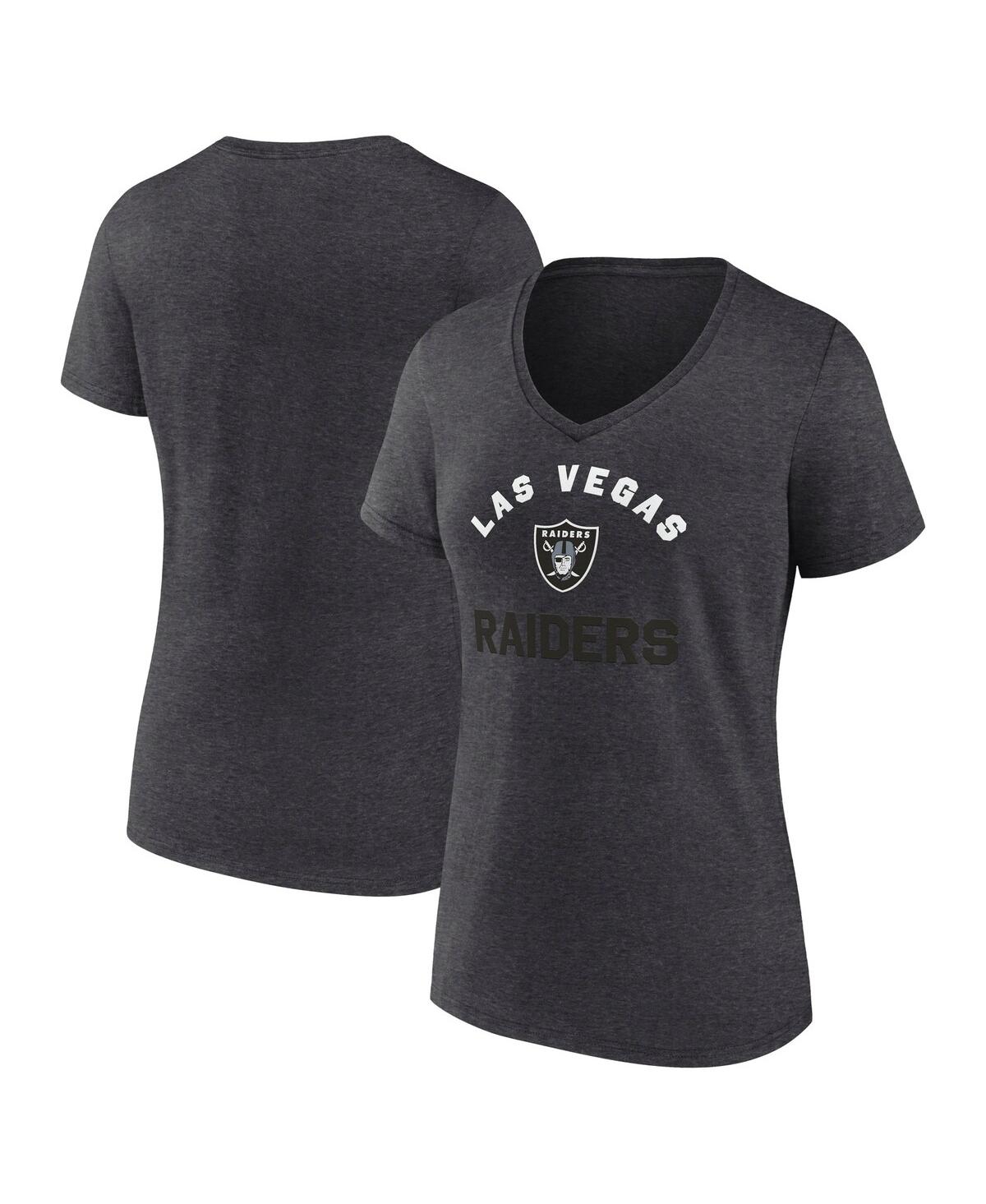 Click here for Logo Athletic Womens Heather Charcoal Las Vegas Ra... prices