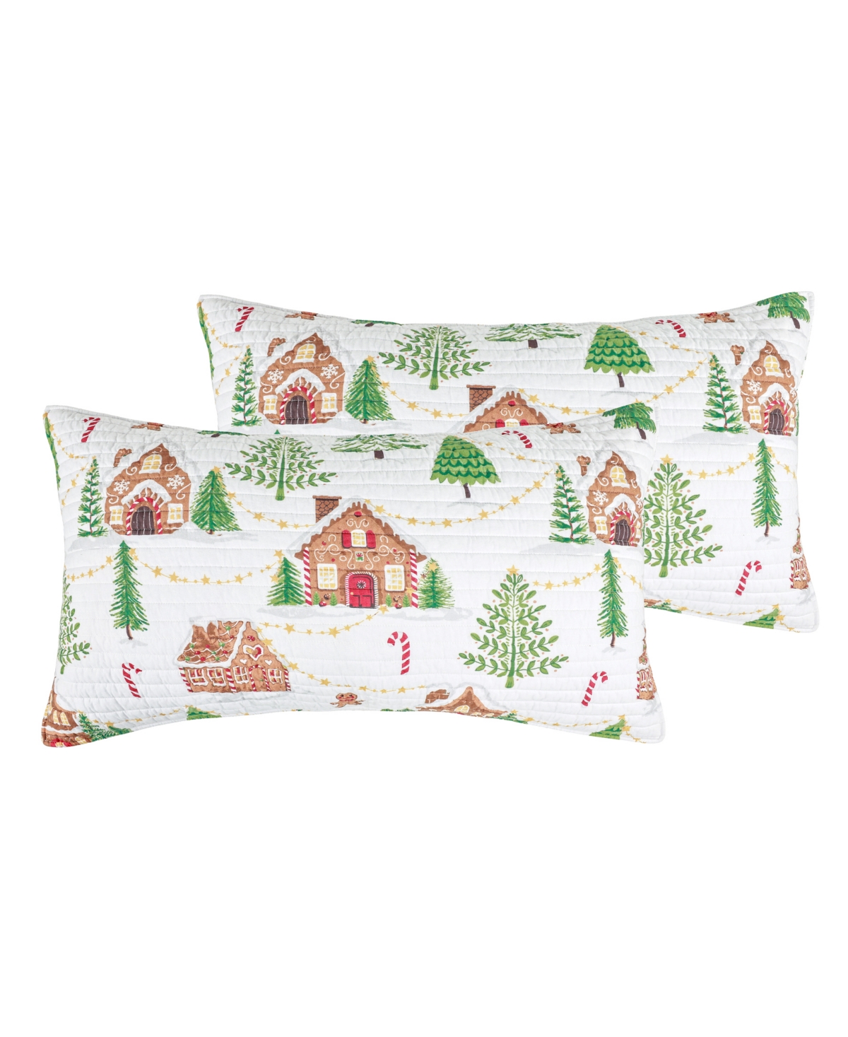 Click here for Levtex Home Gingerbread Village 2-Pc. Sham Set  Ki... prices