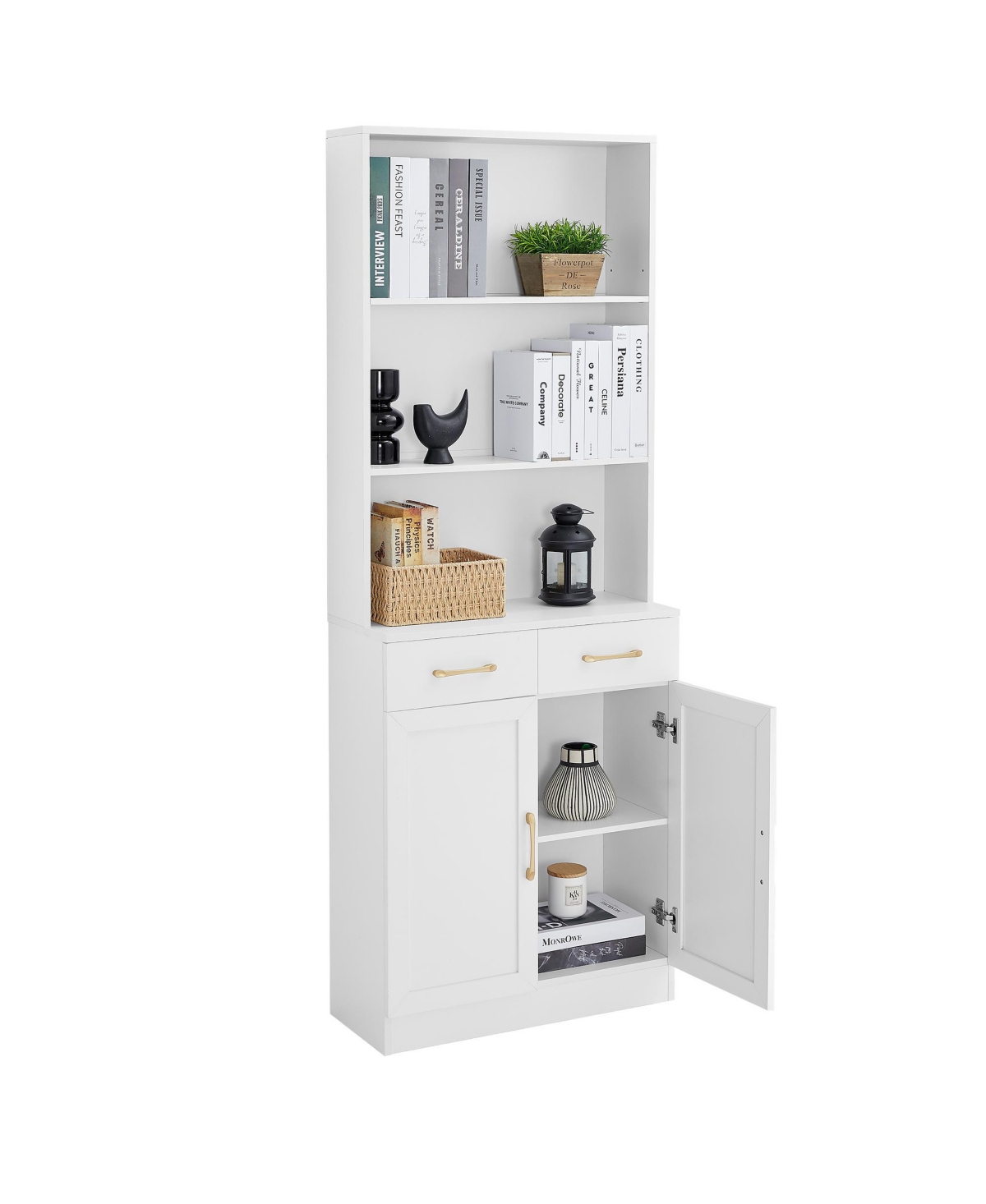 Click here for Casainc Bathroom Storage Cabinet  Two Doors  Drawe... prices