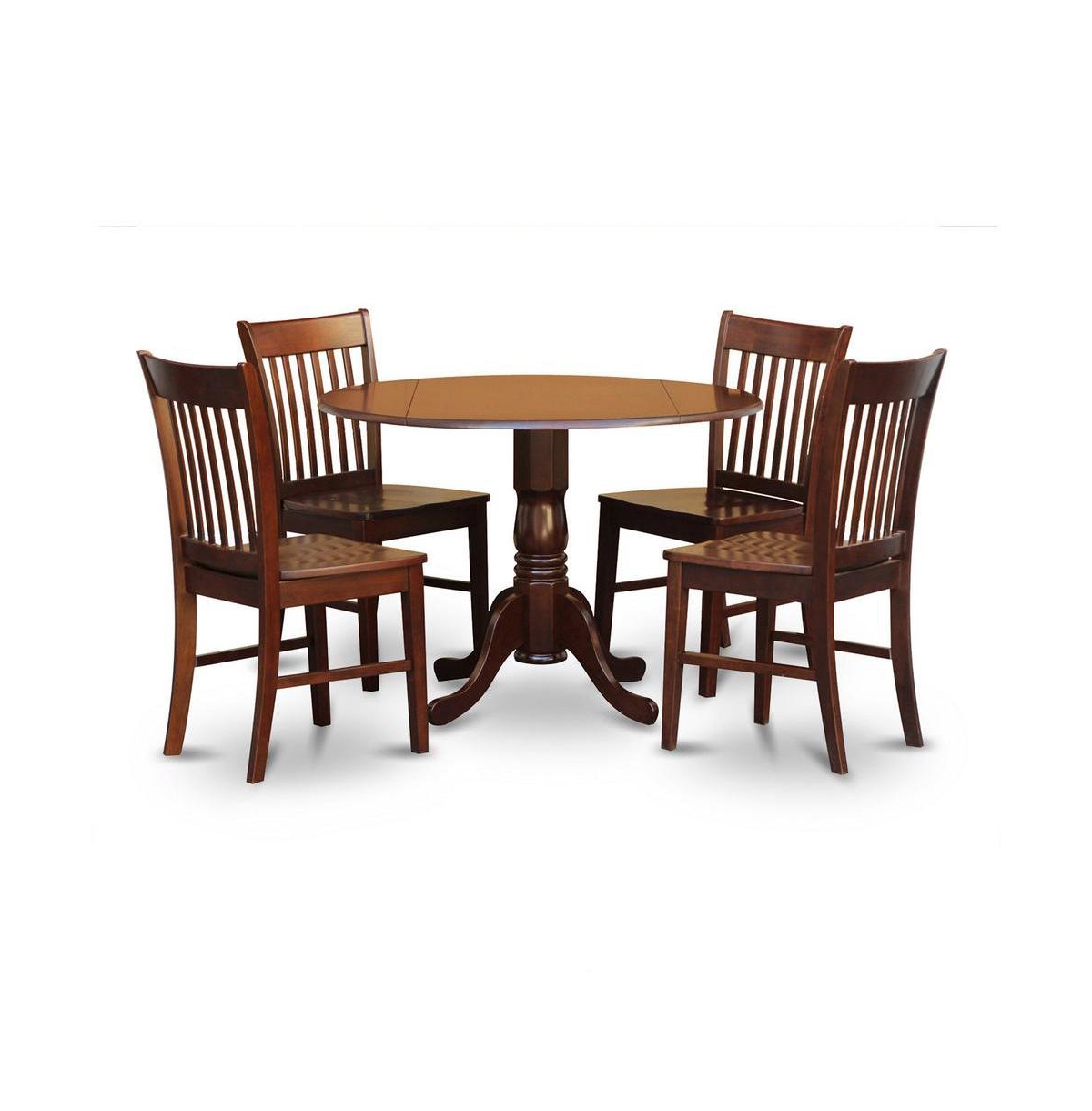 Click here for East West Furniture 5 Pc small Kitchen Table and C... prices