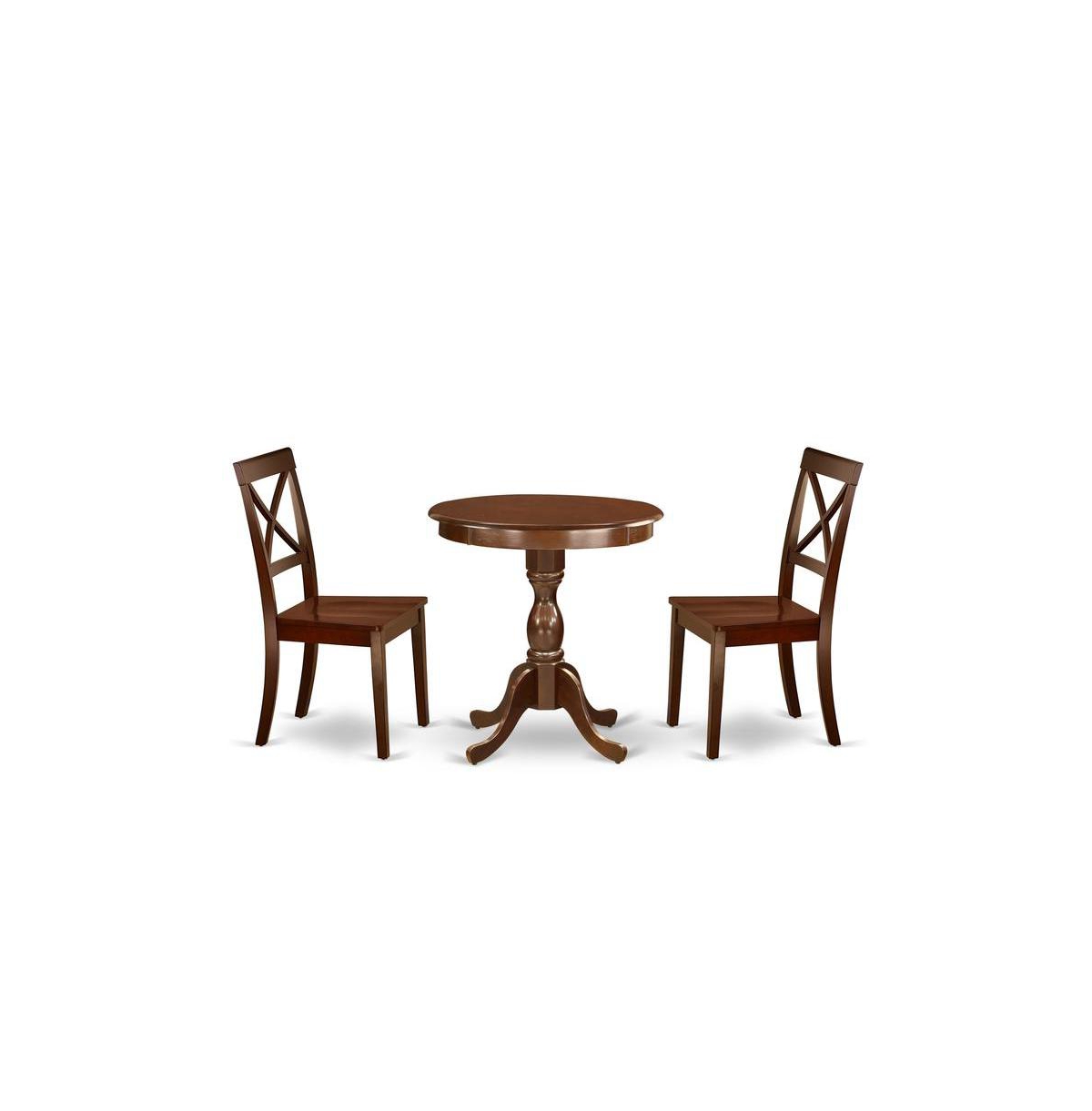 Click here for East West Furniture 3-Pc Modern Dining Table Set -... prices