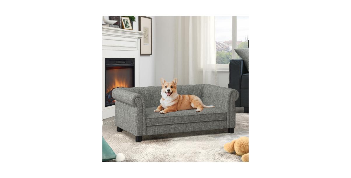 Click here for Aostirmotor Elevated Dog Sofa Bed Linen for Small... prices