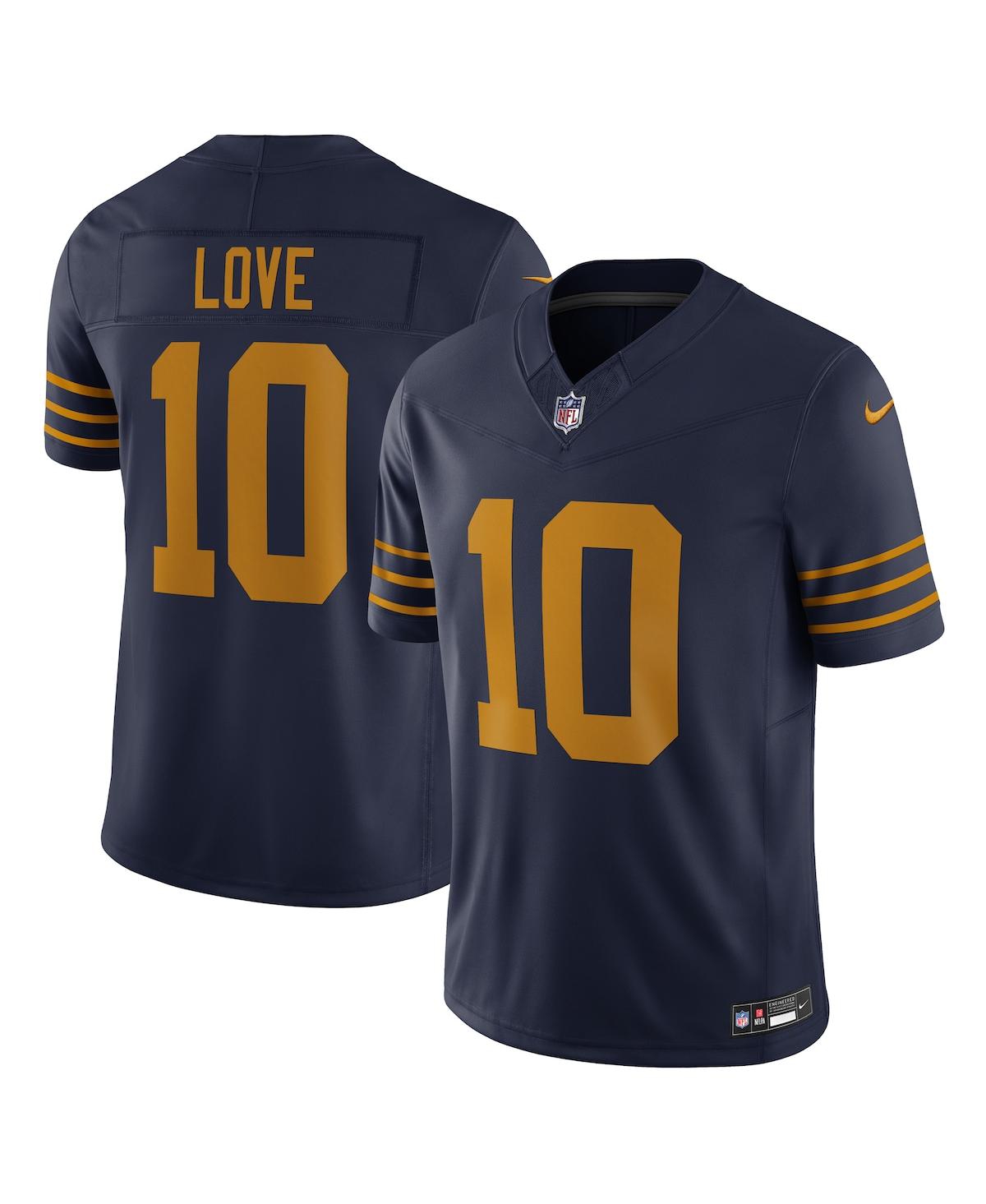 Click here for Nike Mens Jordan Love Navy Green Bay Packers The 1... prices