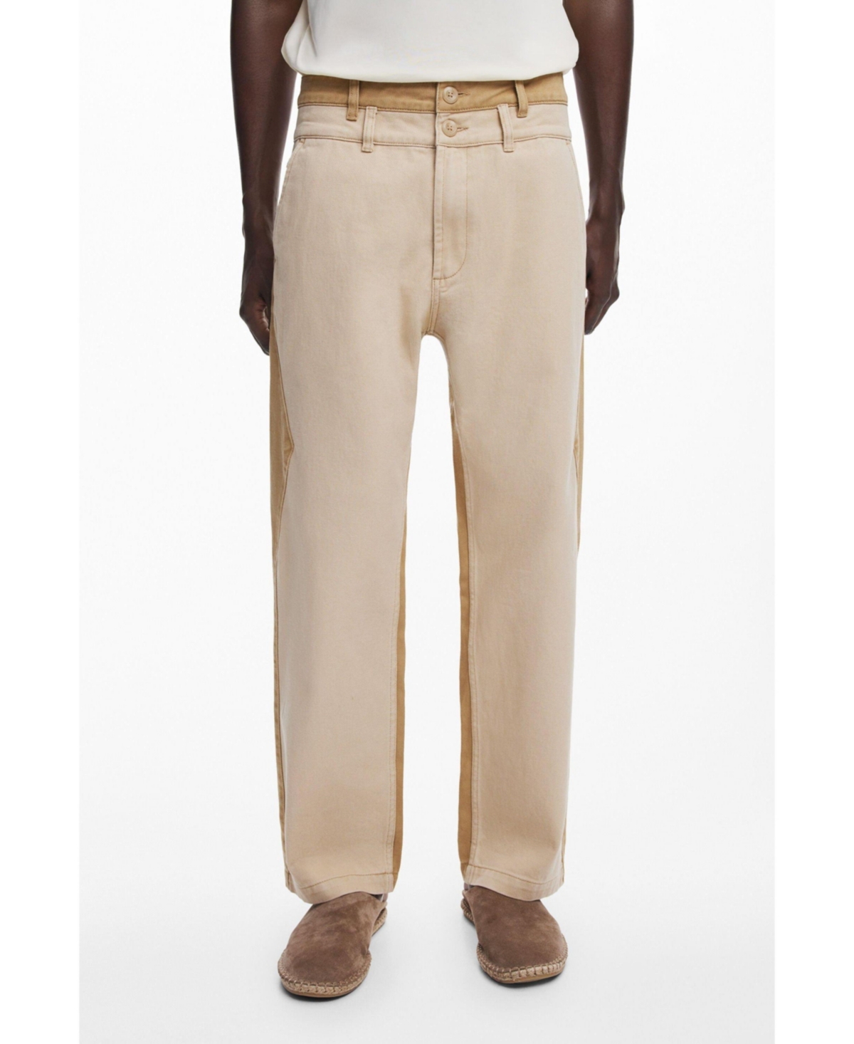 Click here for Desigual Mens Double-waist denim trousers - Medium... prices