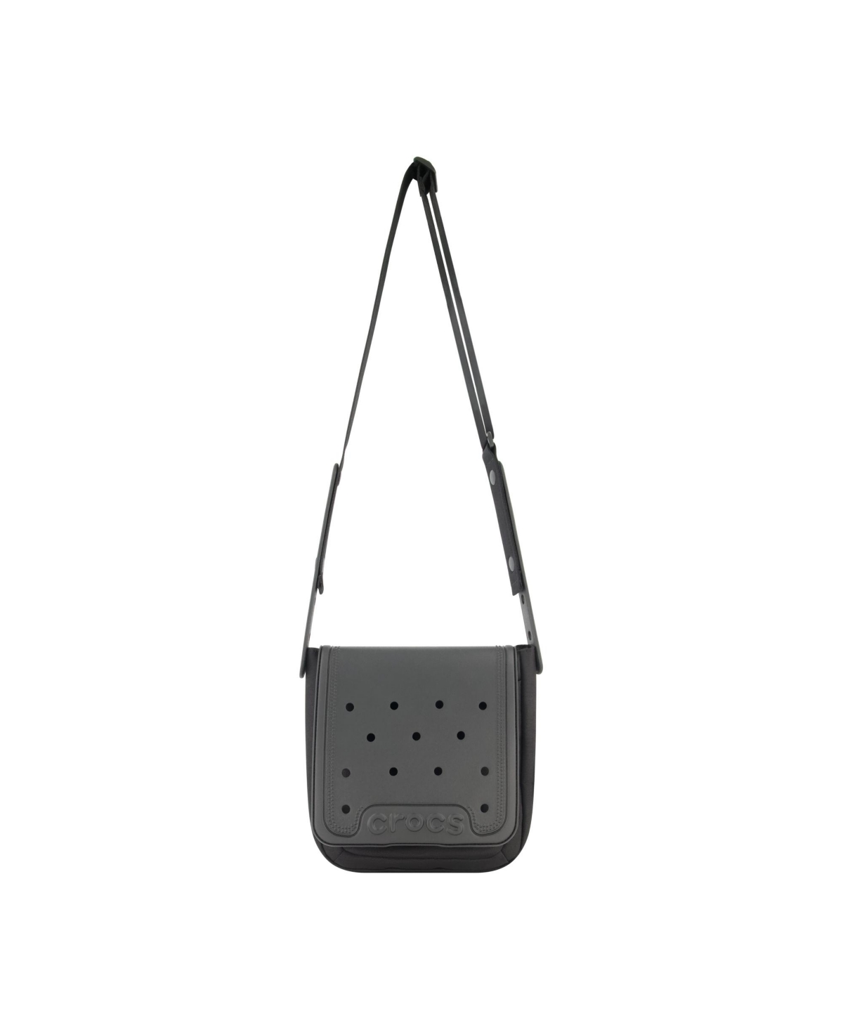 Click here for Crocs Classic Crocssbody with front flap - Black prices