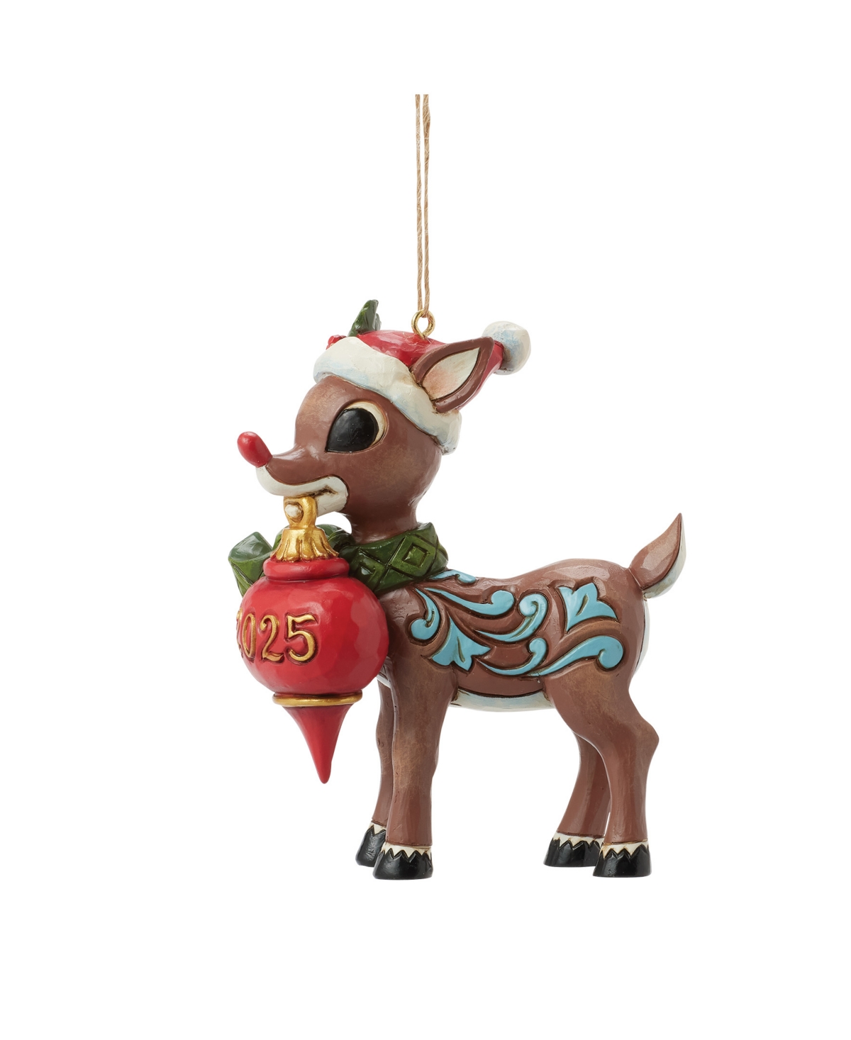 Click here for Jim Shore Rudolph Dated 2025 Ornament - Multi prices