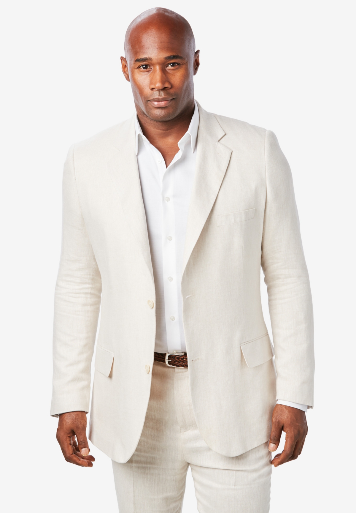 Click here for KingSize Mens Big & Tall Ks Island Linen Blend Two... prices