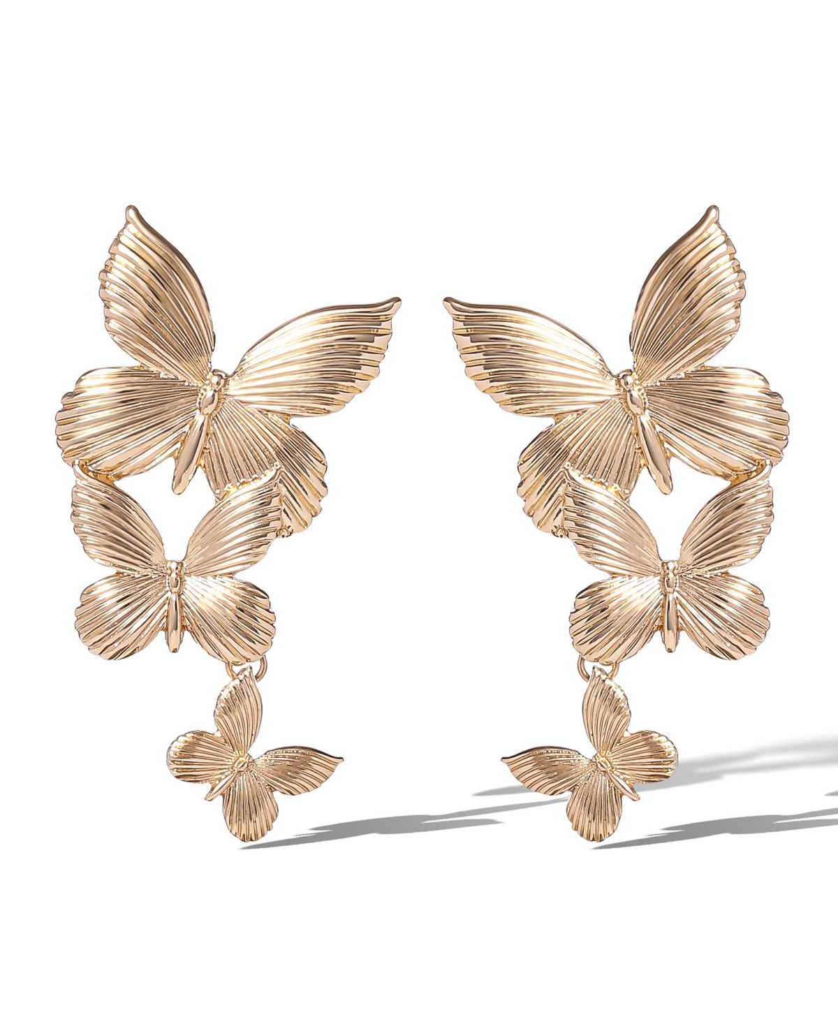 Click here for Jessica Simpson Cascading Butterfly Drop Earrings... prices