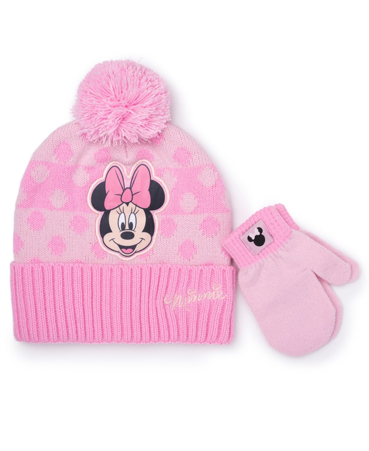 Click here for Minnie Mouse Toddler Girls 2-Piece Beanie and Mitt... prices