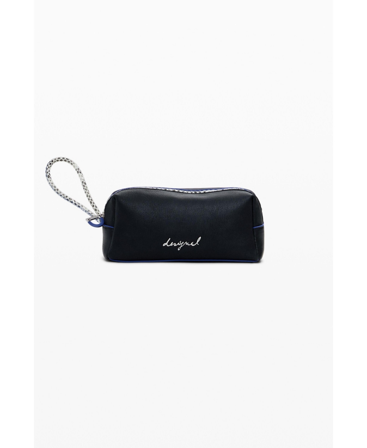 Click here for Desigual Womens Medium faux leather toiletry bag w... prices