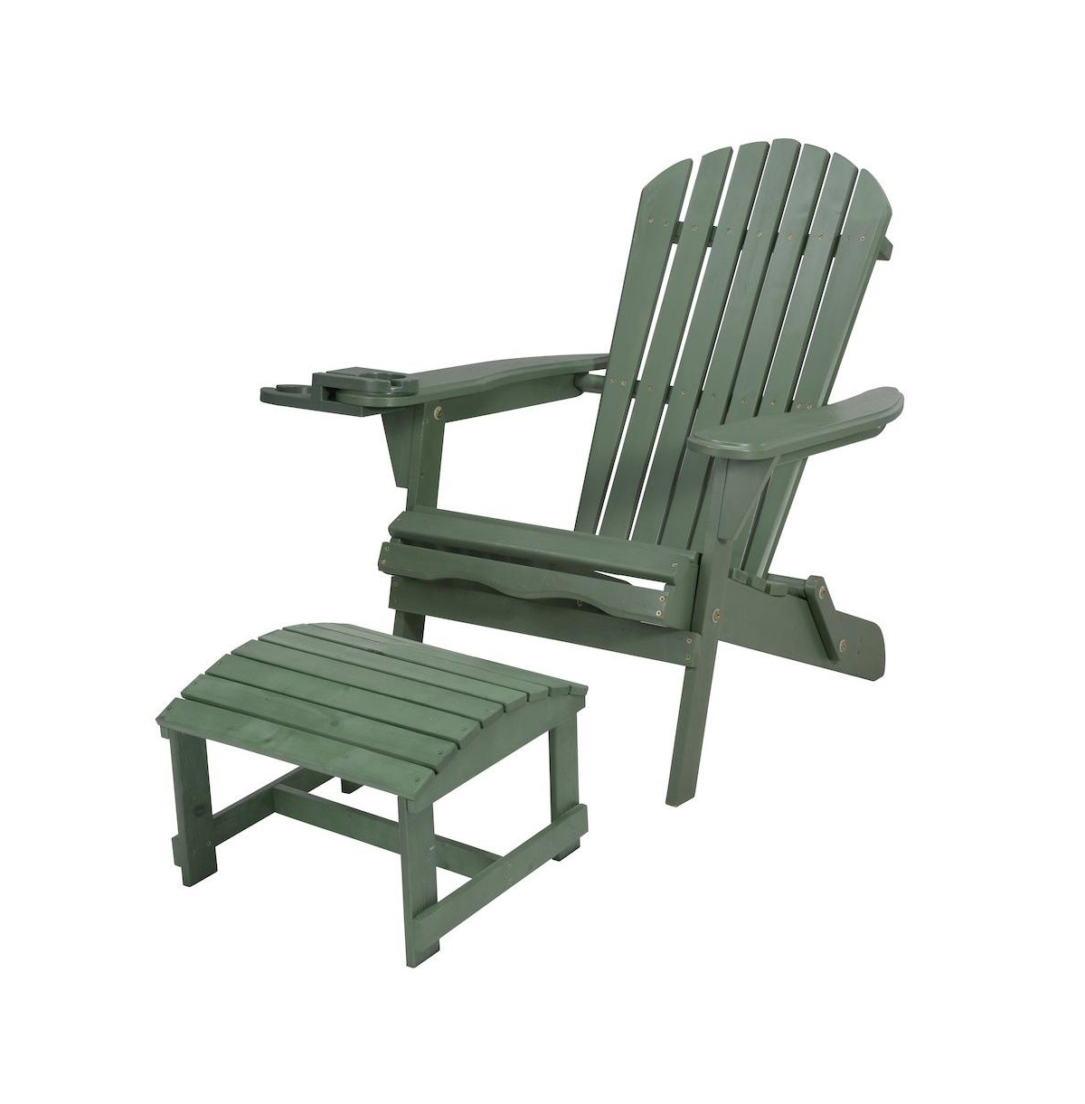 Click here for Jiallo Foldable Adirondack Chair With Cup Holders... prices