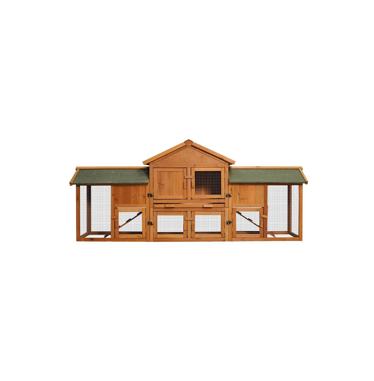 Click here for Aostirmotor 79.5 in. Outdoor Wooden Bunny Cage wit... prices