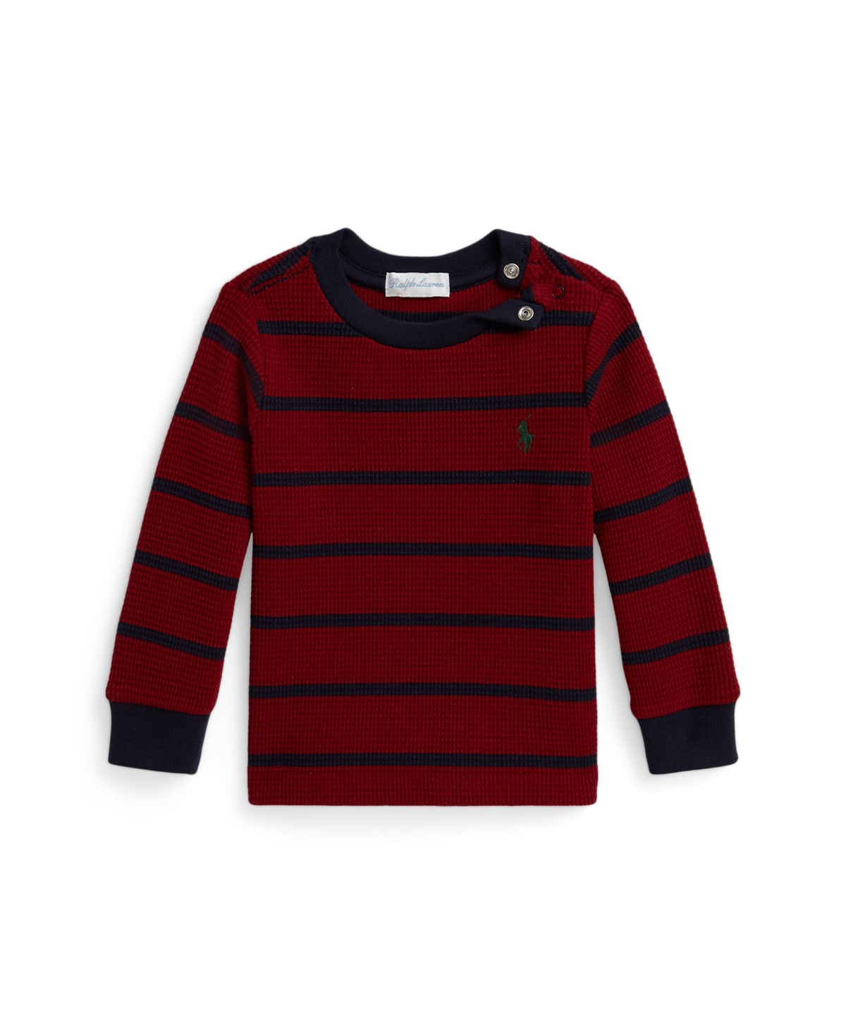 Click here for Polo Ralph Lauren Baby Boys Waffle-Knit T-Shirt -... prices