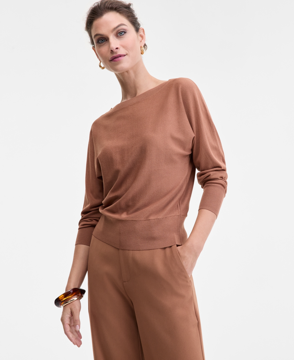 Click here for I.n.c. International Concepts Womens Boat-Neck Swe... prices