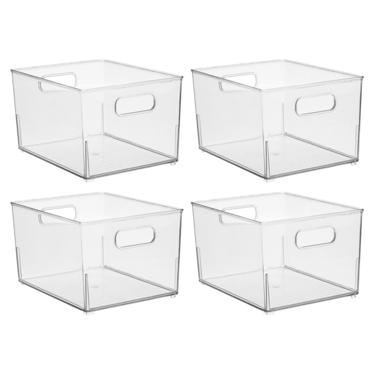 Click here for iDesign Small Stackable Bathroom Storage Bin - Set... prices