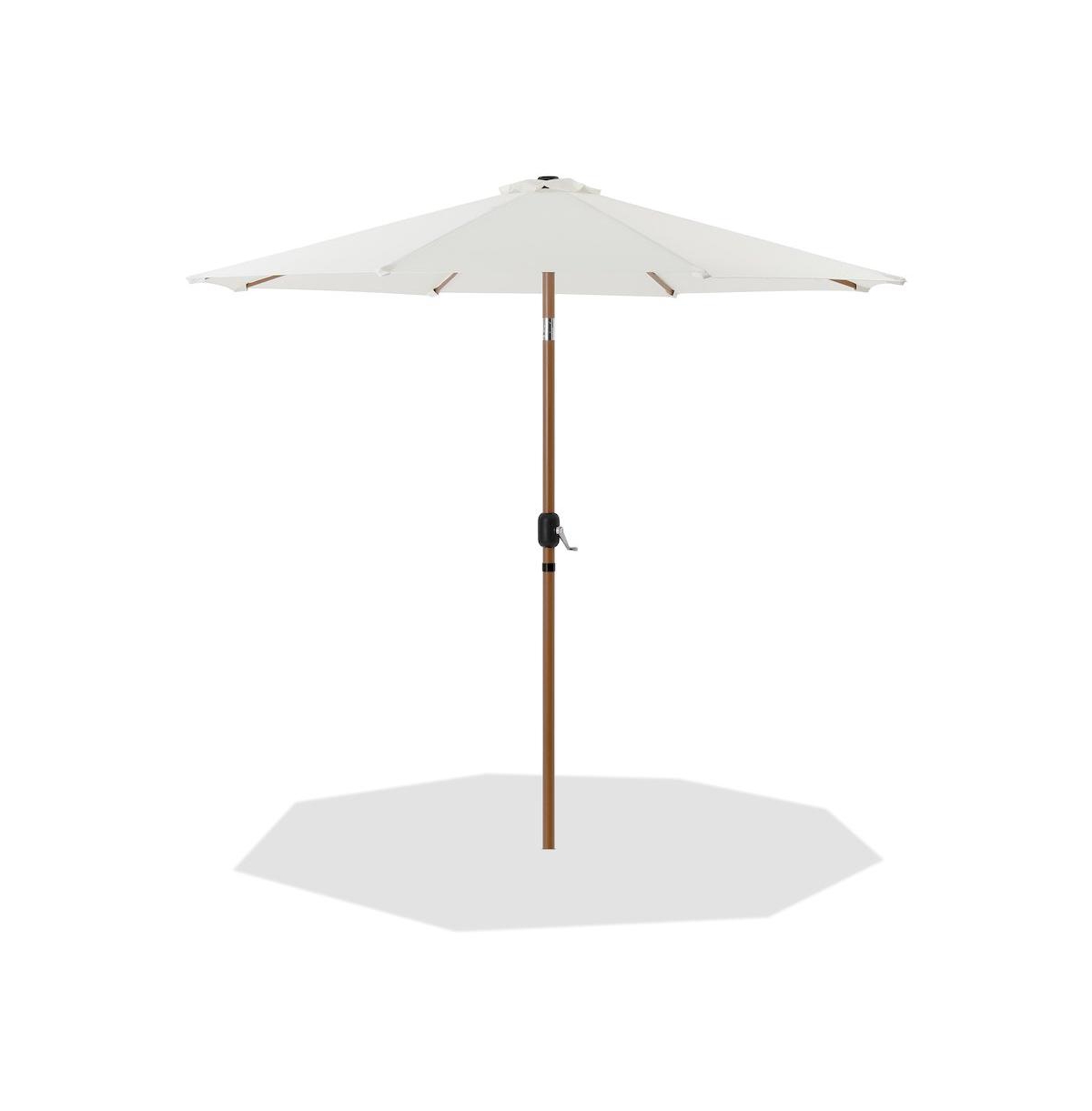 Click here for Meridian Furniture Fiji White Fabric Patio Umbrell... prices