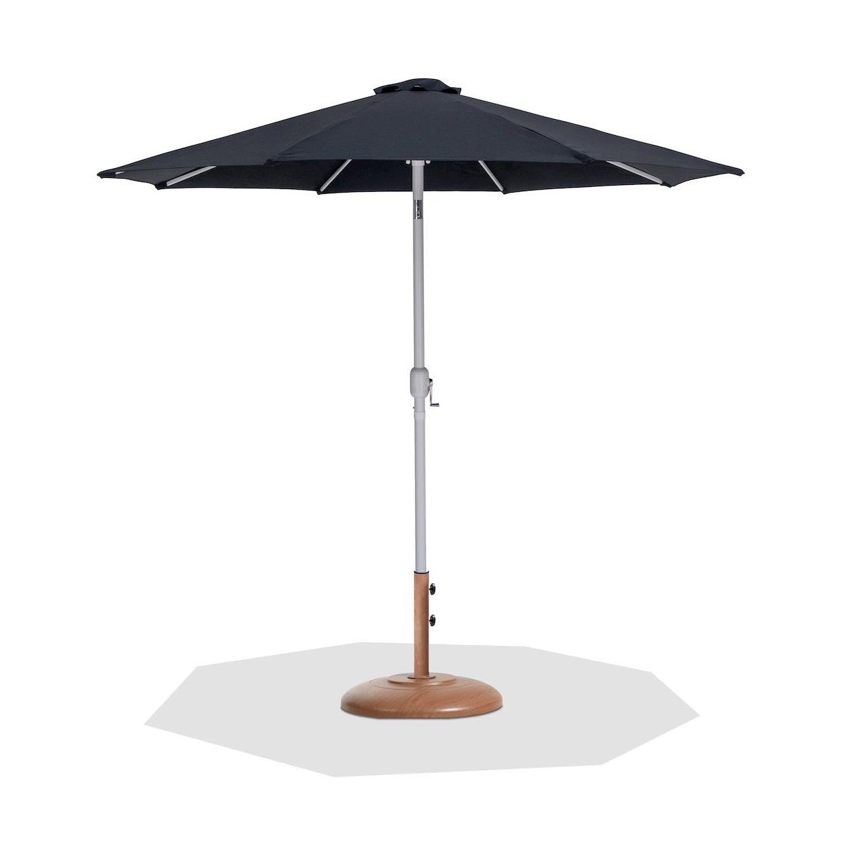 Click here for Meridian Furniture Fiji Black Fabric / Teak Alumin... prices