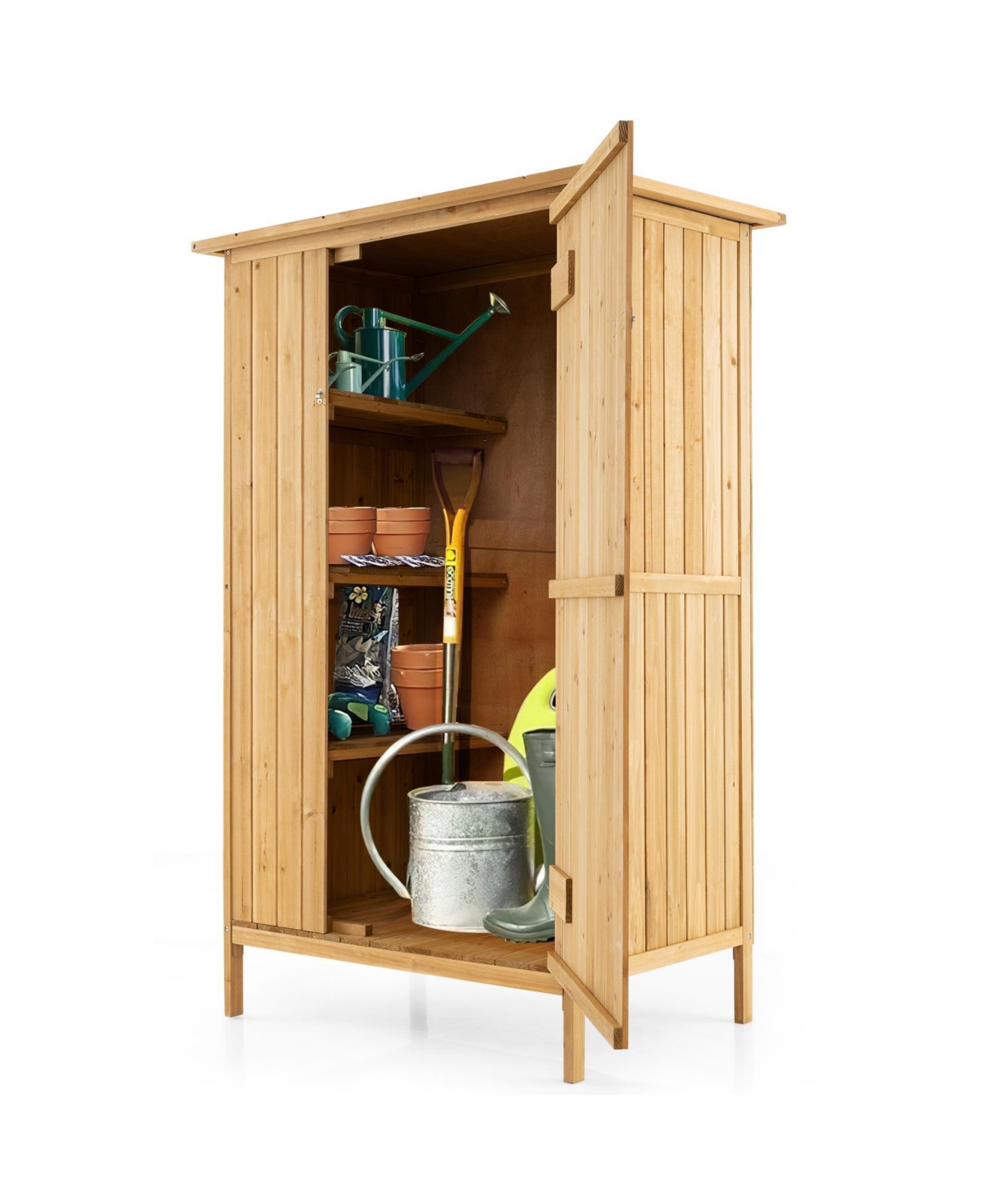 Click here for Akiudex 5 × 3 feet outdoor storage cabinet wi... prices
