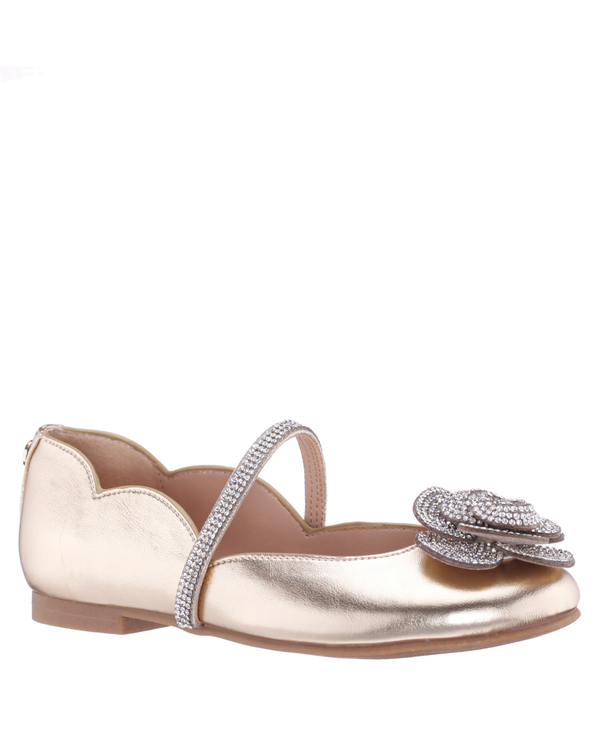 Click here for Nina Big Girls Ballet Round Toe Dress Shoe - Gold prices