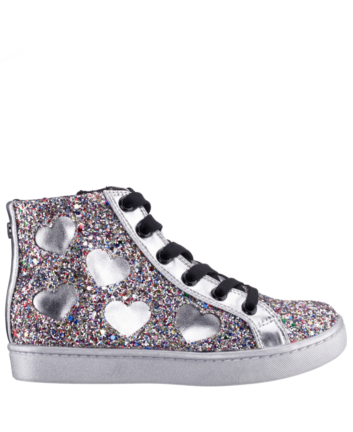 Click here for Nina Big Girls Glitter High Top Sneakers - Multi prices