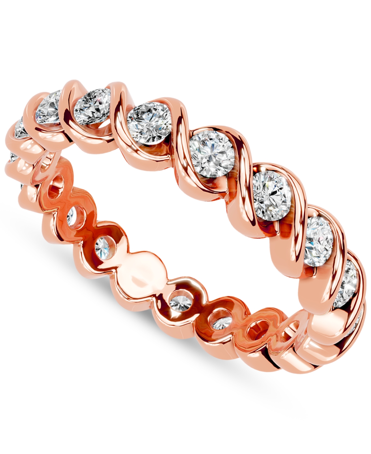 Click here for Diamond Eternity Band (1 ct. t.w.) in Platinum or... prices