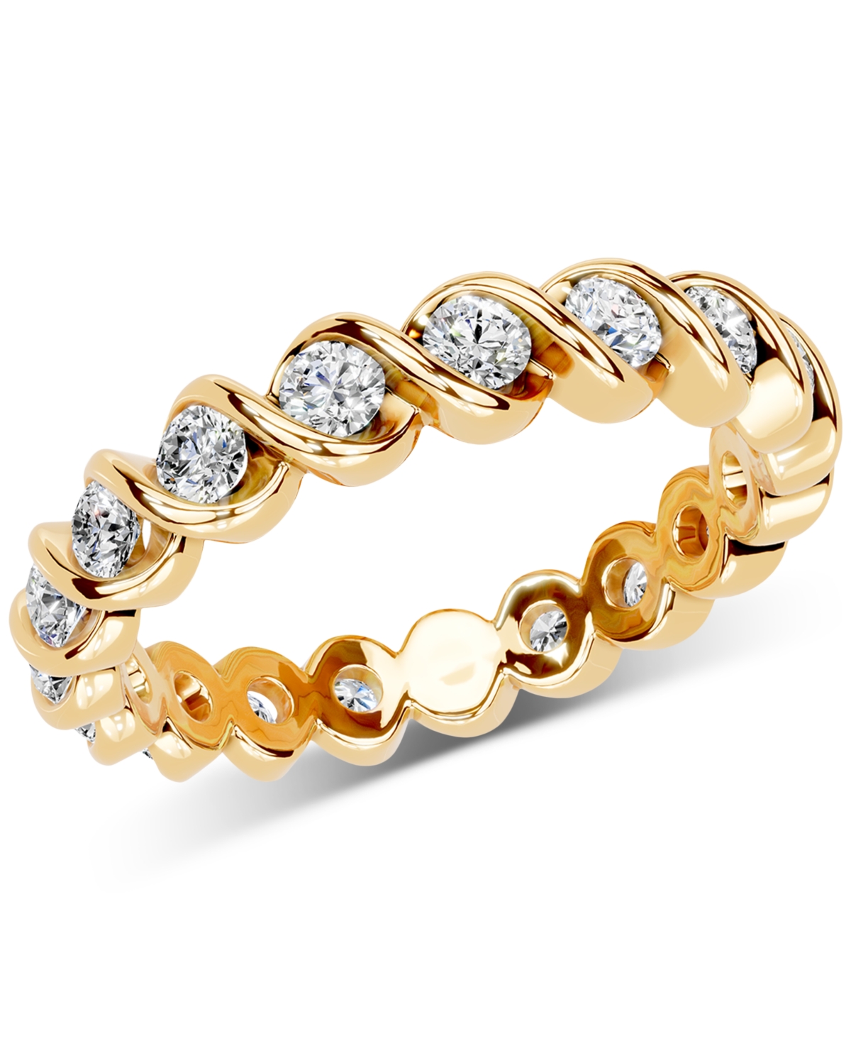 Click here for Diamond Eternity Band (1 ct. t.w.) in Platinum or... prices