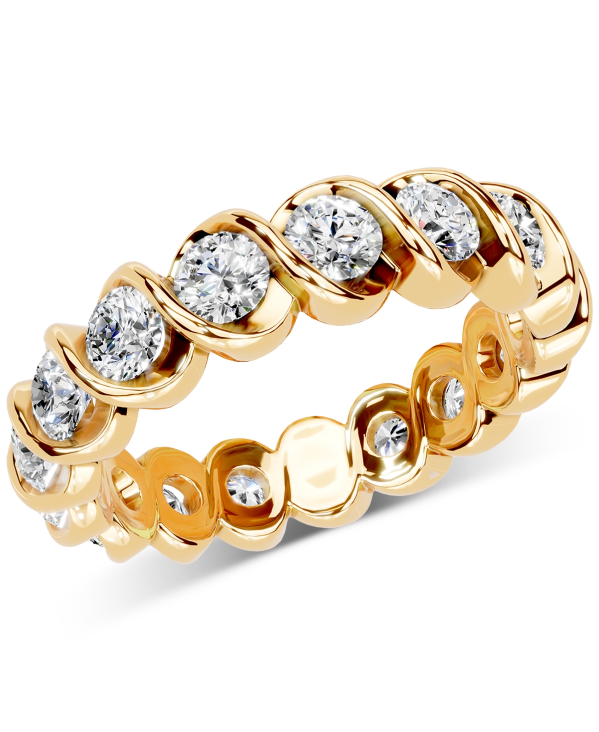 Click here for Diamond Eternity Band (2 ct. t.w.) in Platinum or... prices