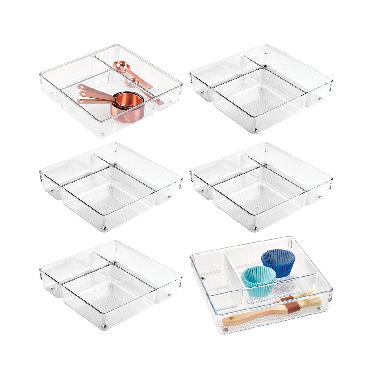 Click here for iDesign 3-Section Plastic Drawer Organizer - Set o... prices