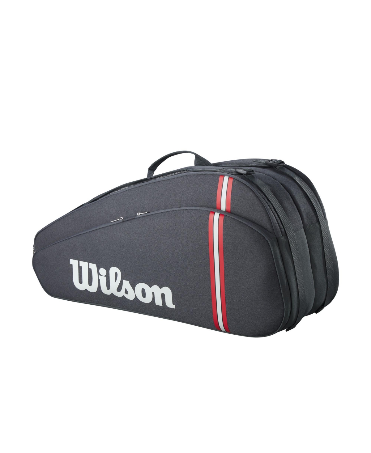 Click here for Wilson Tour 6-Pack Black Tennis Bag - Black - Blac... prices