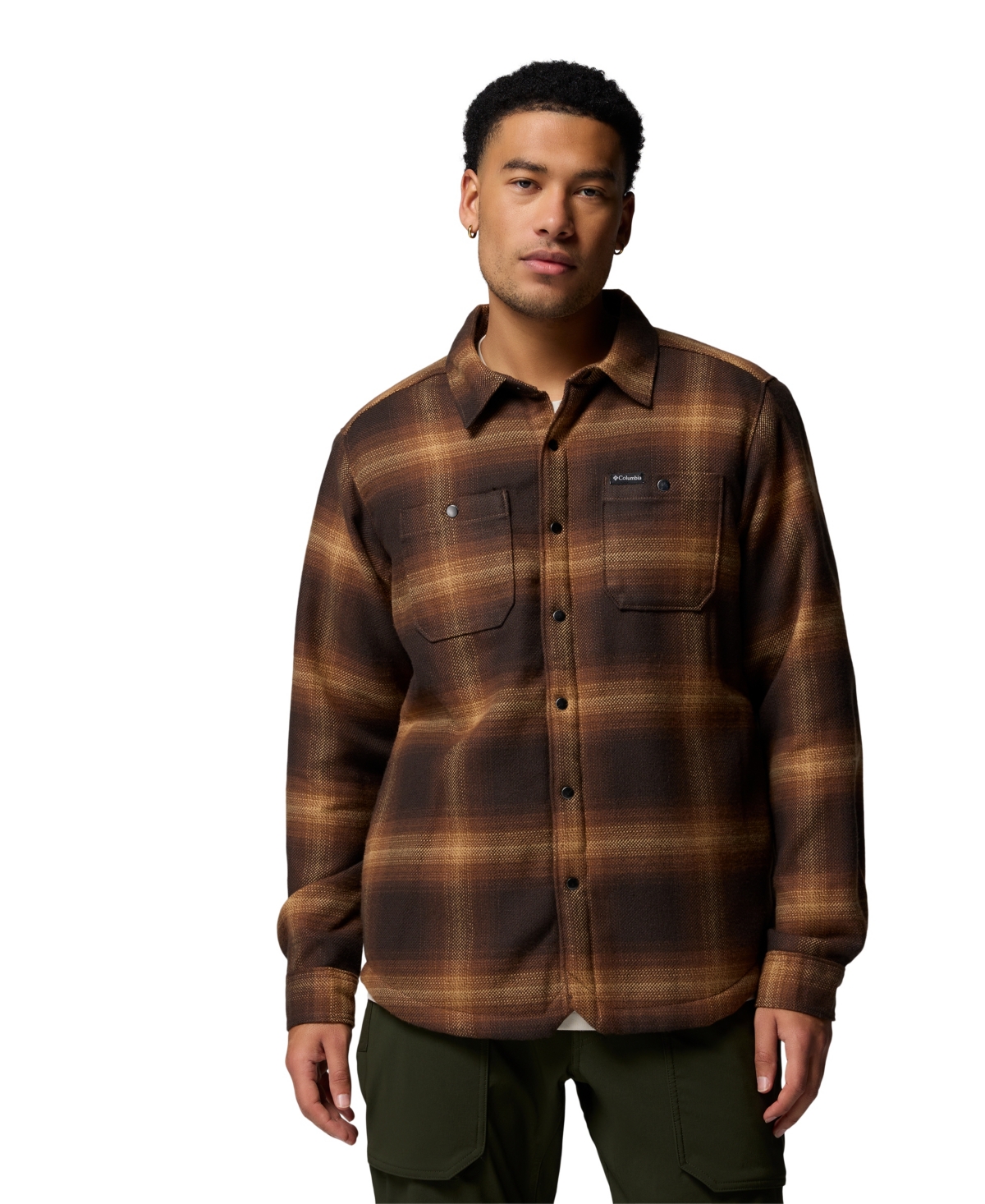 Click here for Columbia Mens Windward Shirt Jacket - Tobacco prices