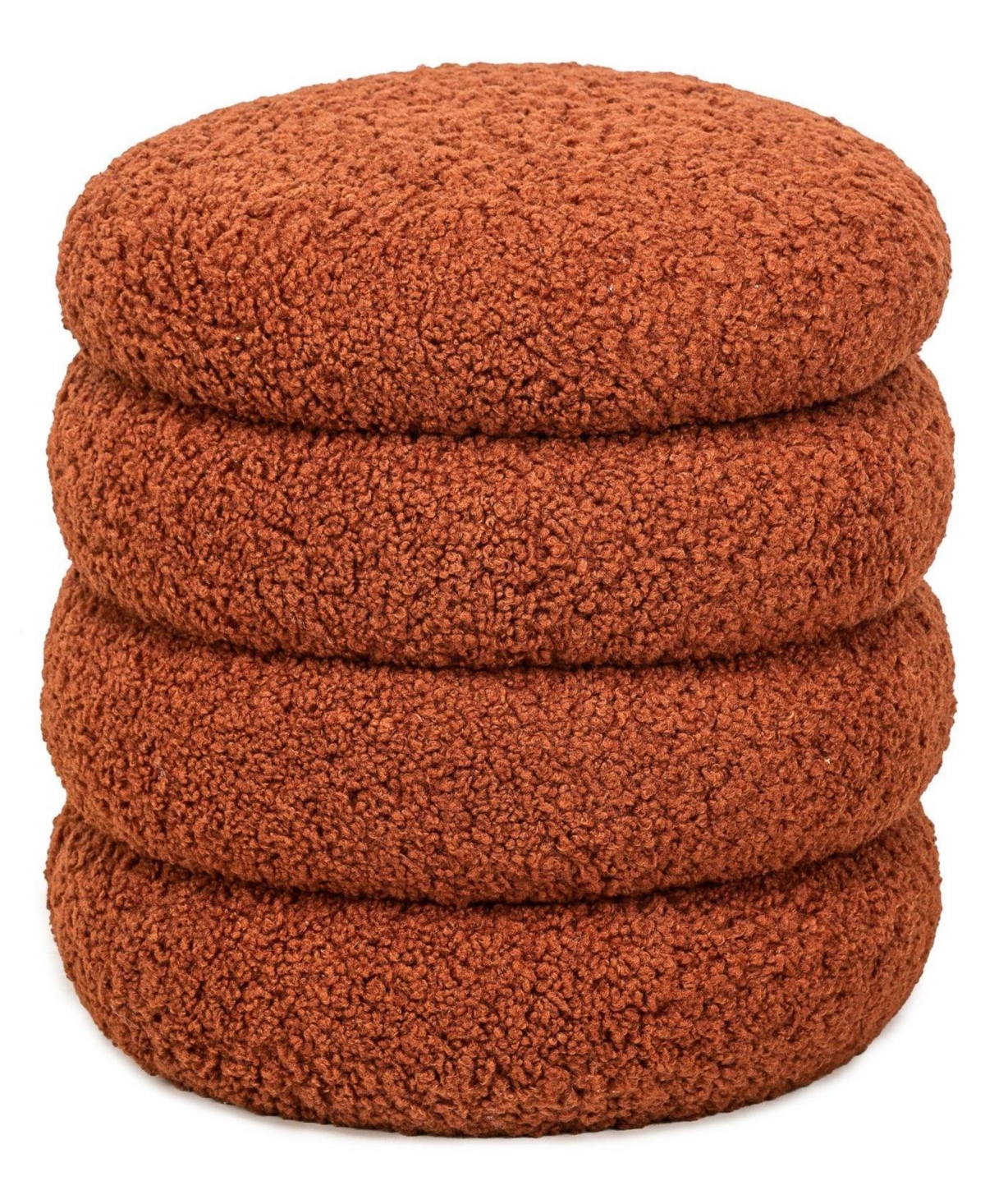 Click here for Nordlys - Terracotta Pouf with Storage Vintage Sty... prices