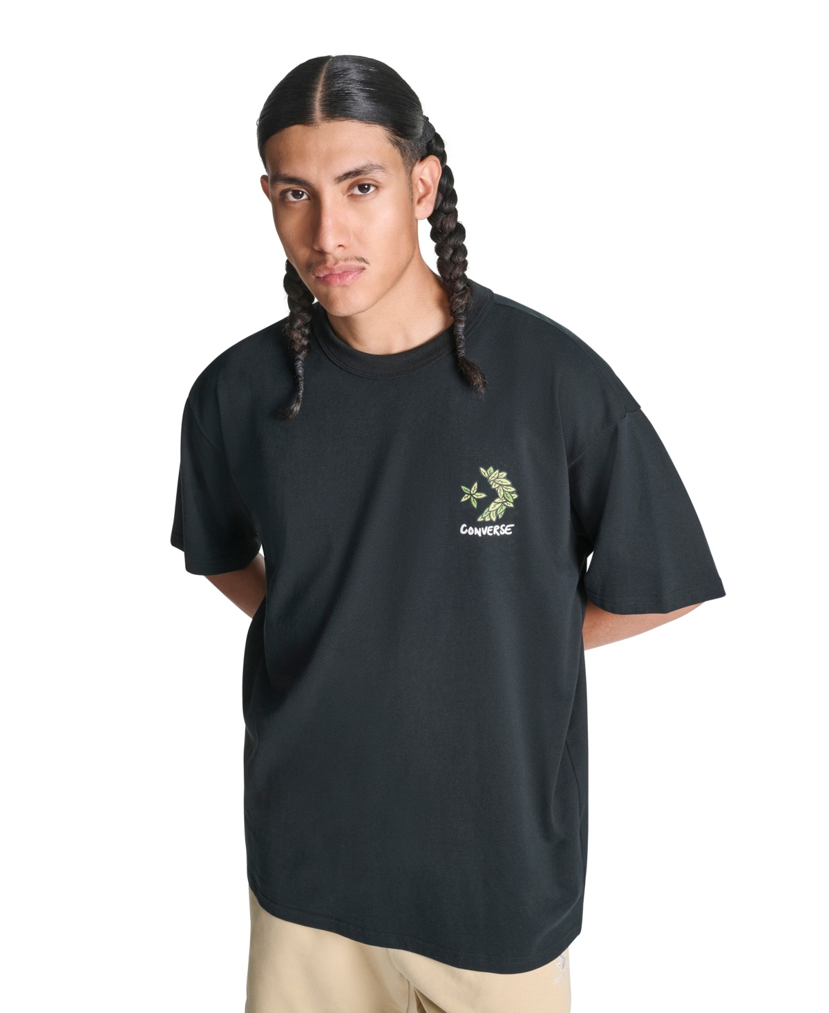 Click here for Converse Mens Nature Lovers Printed T-Shirt - Conv... prices