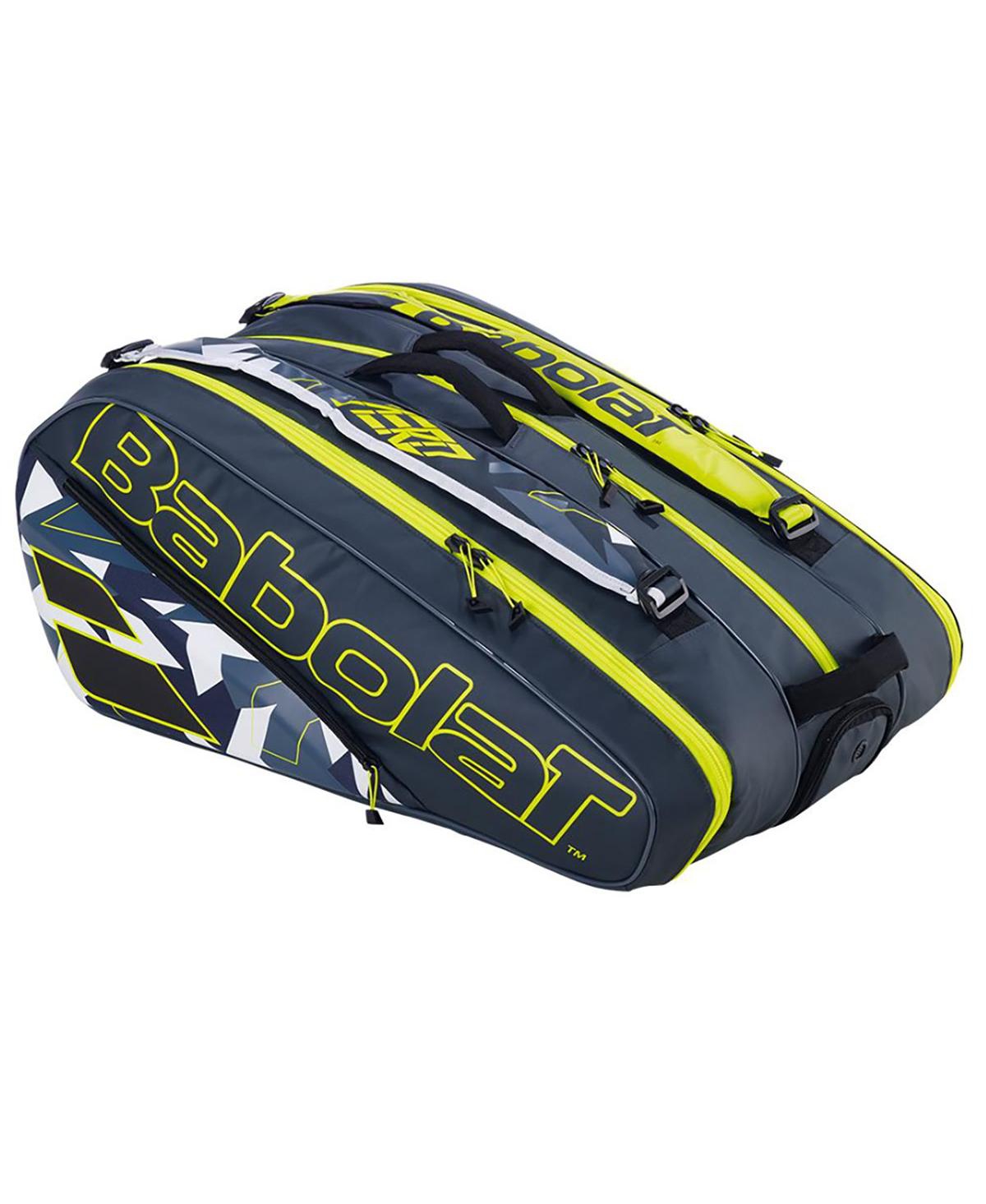 Click here for Babolat Rh X 12 Pure Aero Tennis Bag - Blk/Yell/Gr... prices